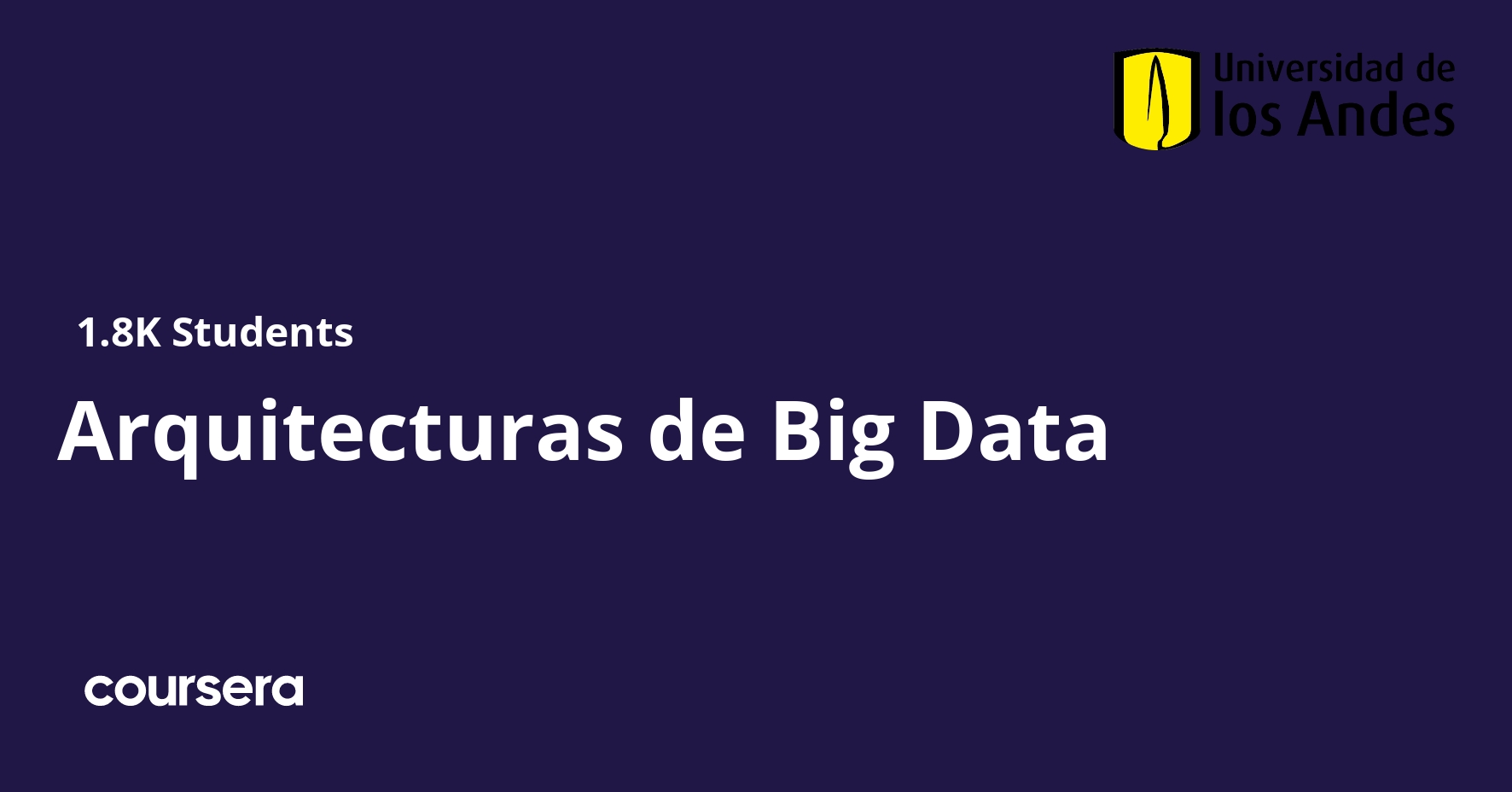 Arquitecturas de Big Data | Coursera
