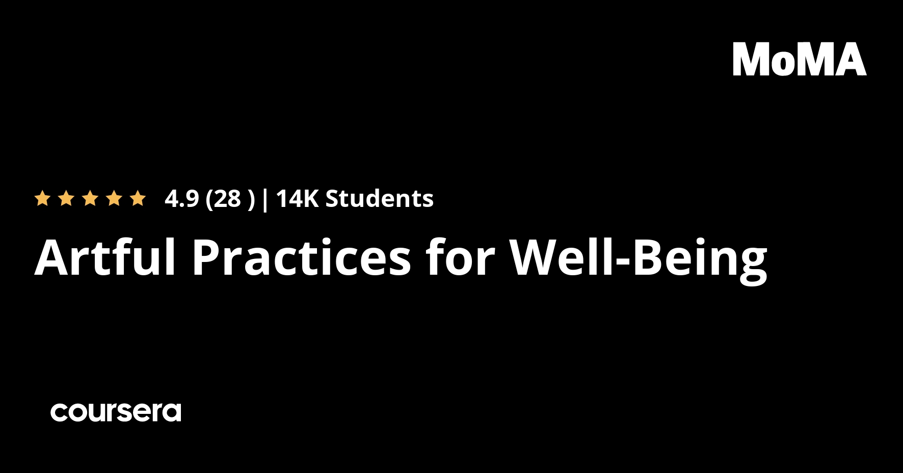 Artful Practices for Well-Being | Coursera