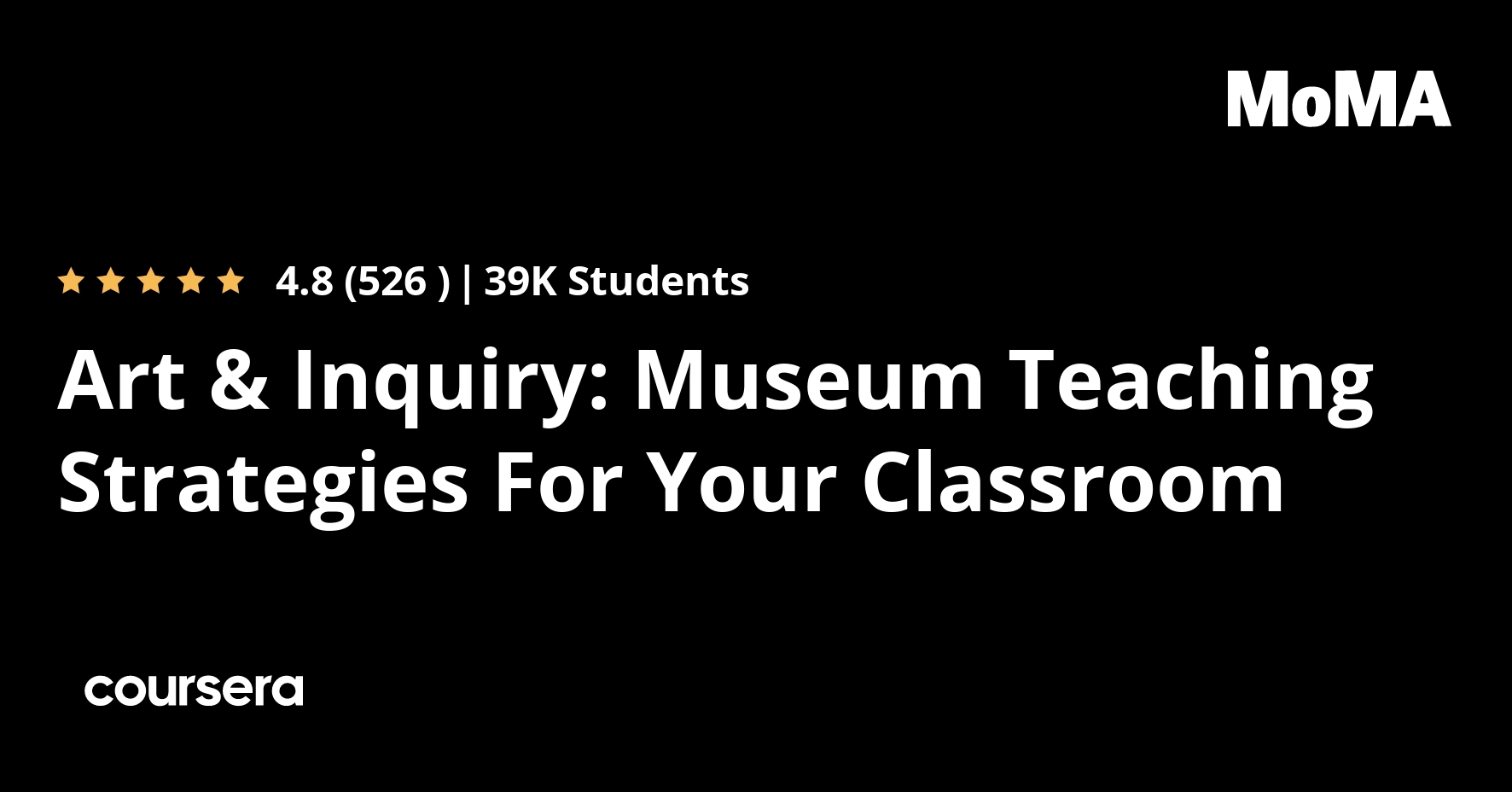 Art & Inquiry: Museum Teaching Strategies For Your Classroom | Coursera
