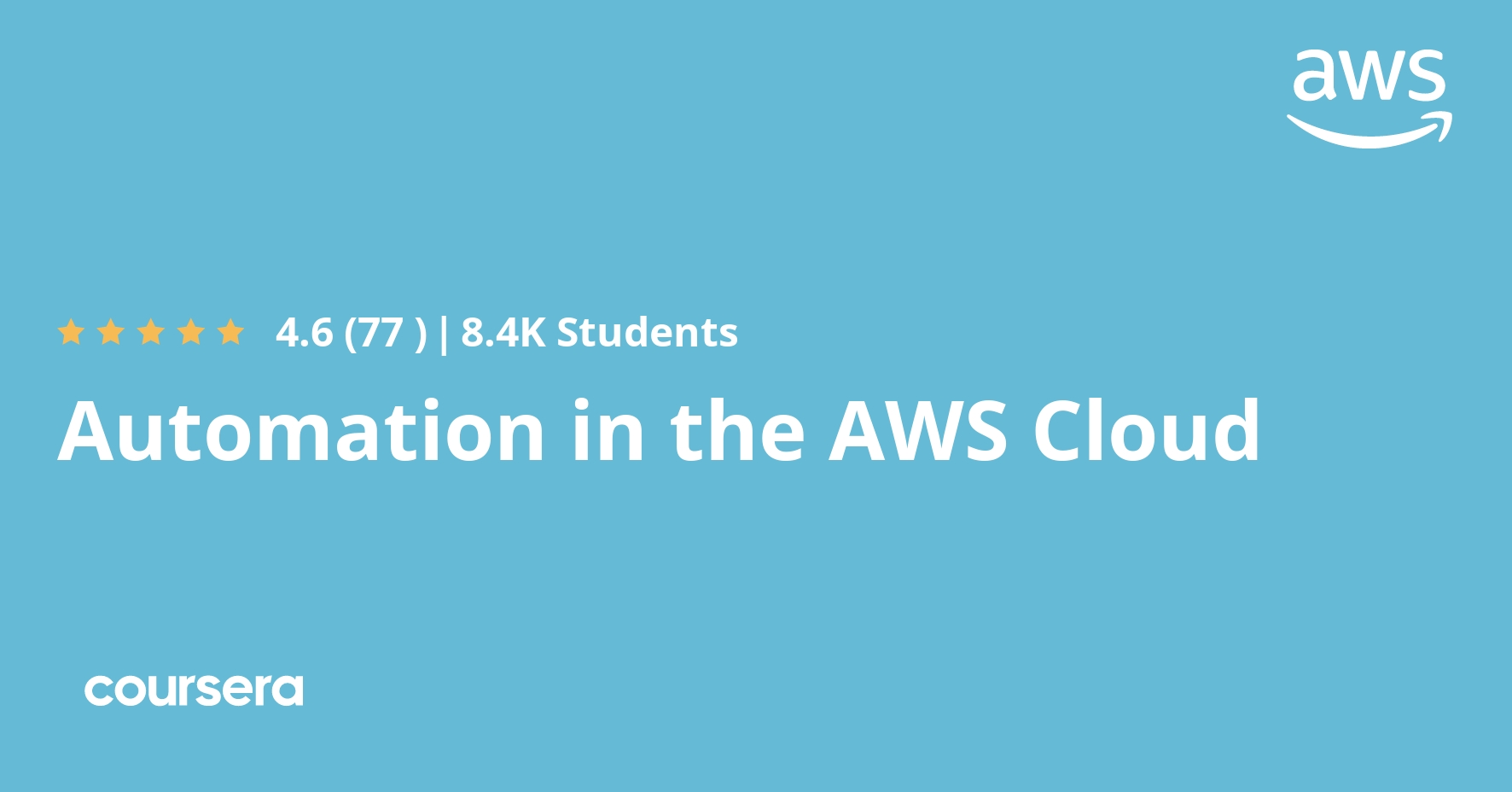 Automation in the AWS Cloud | Coursera