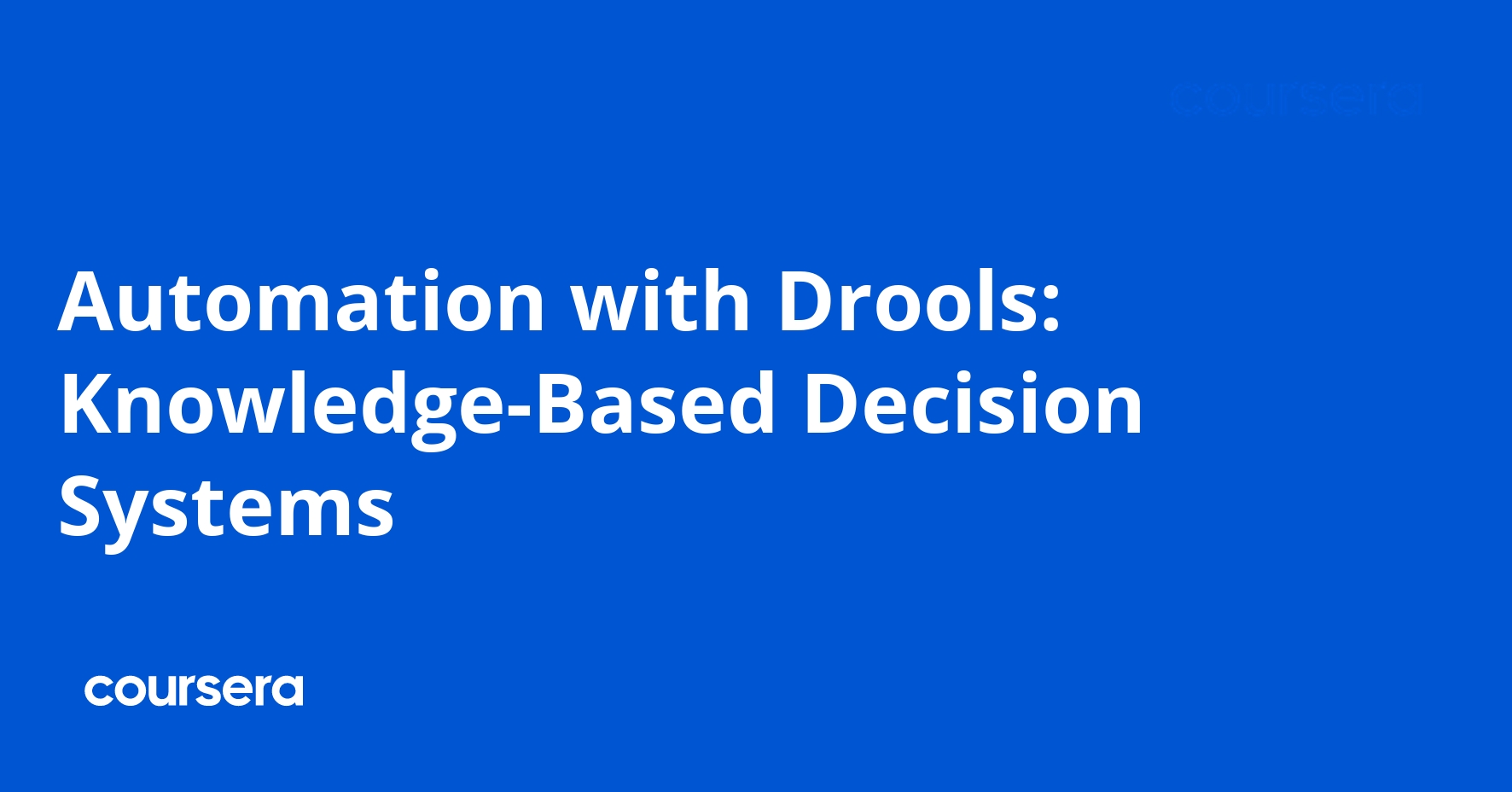 Automation with Drools: Knowledge-Based Decision Systems