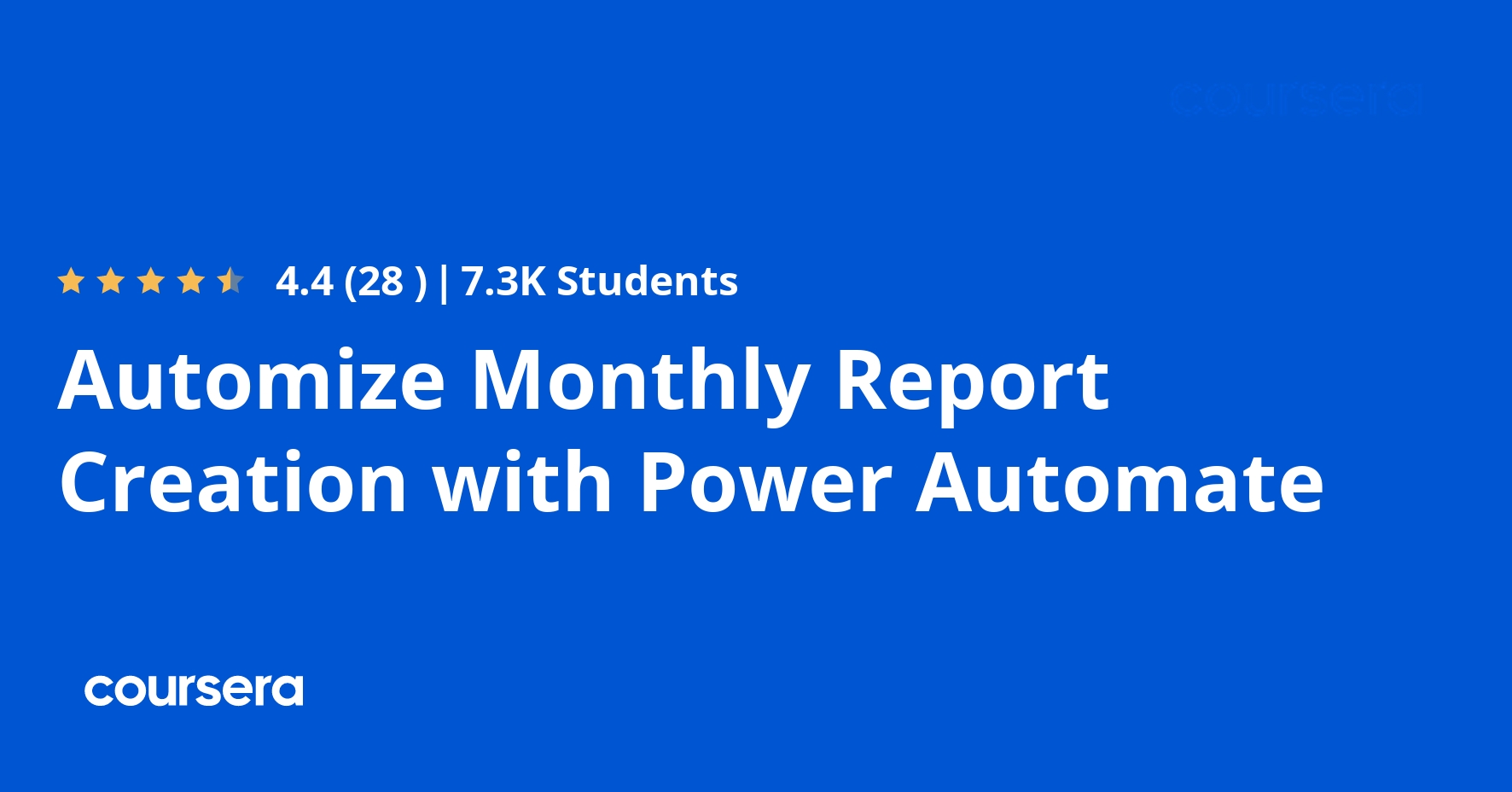 Automize Monthly Report Creation with Power Automate