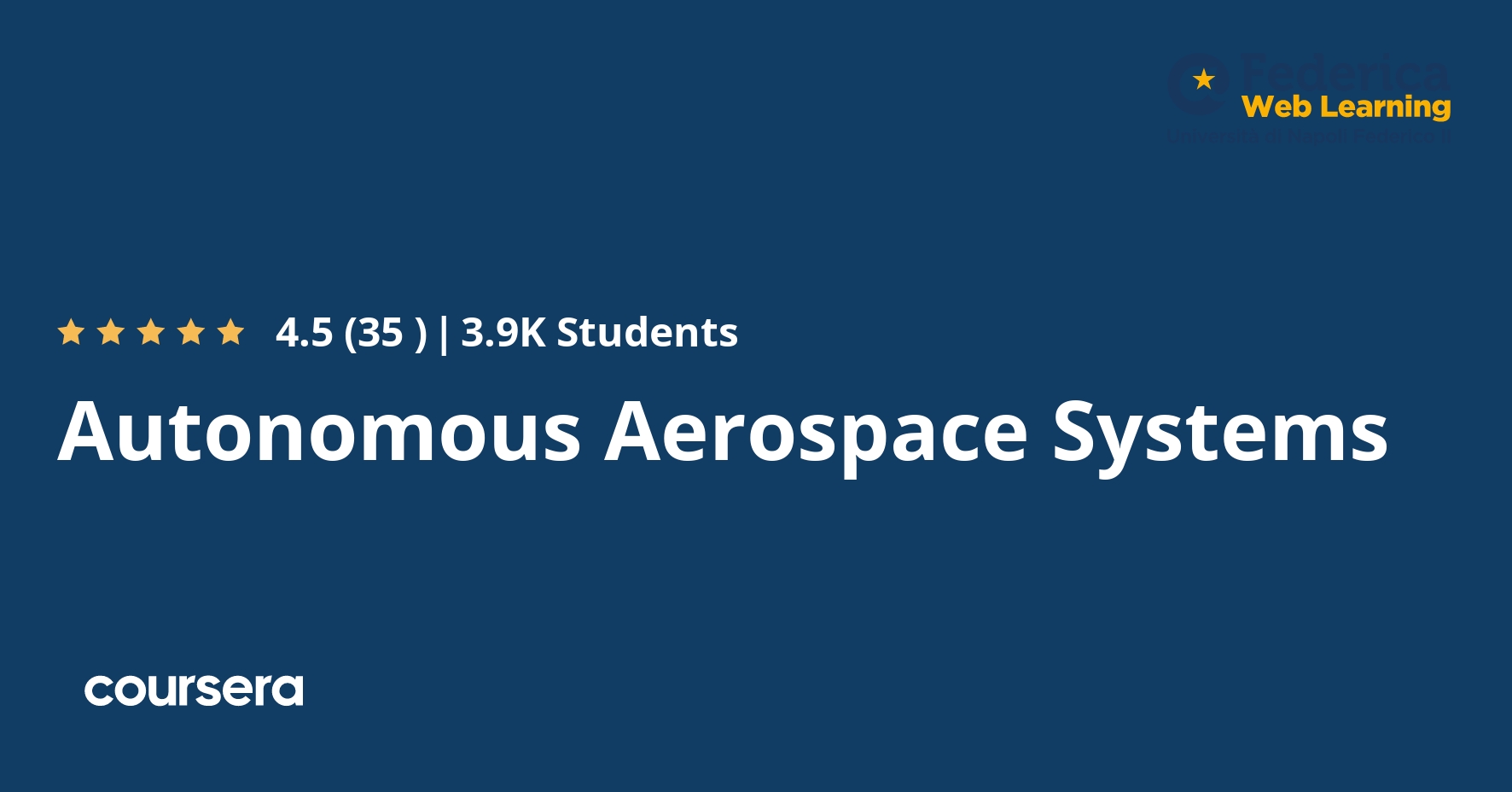 Autonomous Aerospace Systems Coursera