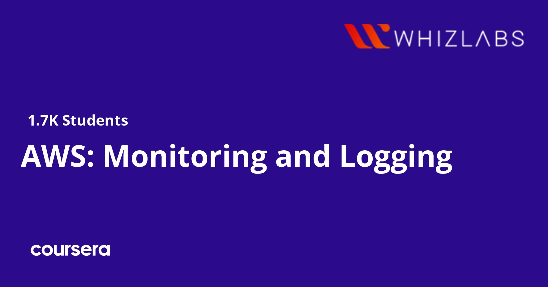 AWS: Monitoring and Logging | Coursera