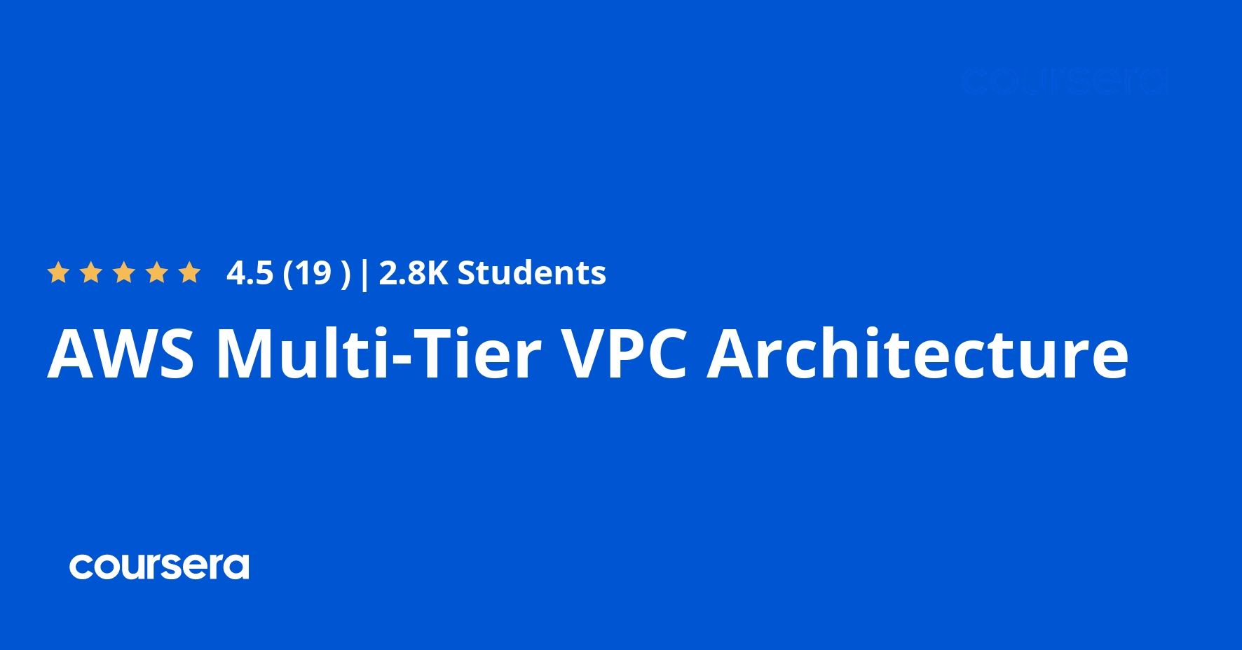 AWS Multi-Tier VPC Architecture