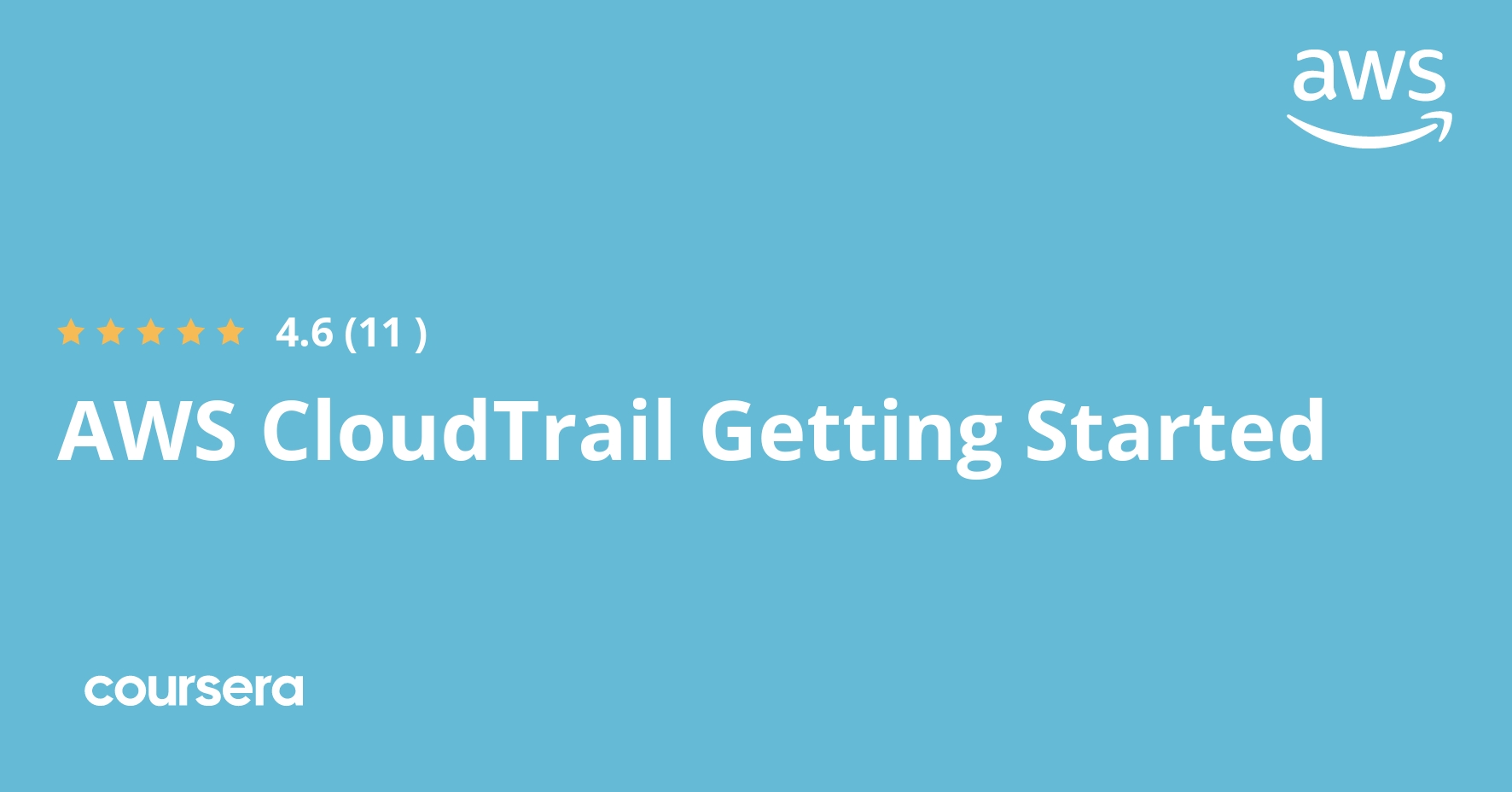 AWS CloudTrail Getting Started | Coursera