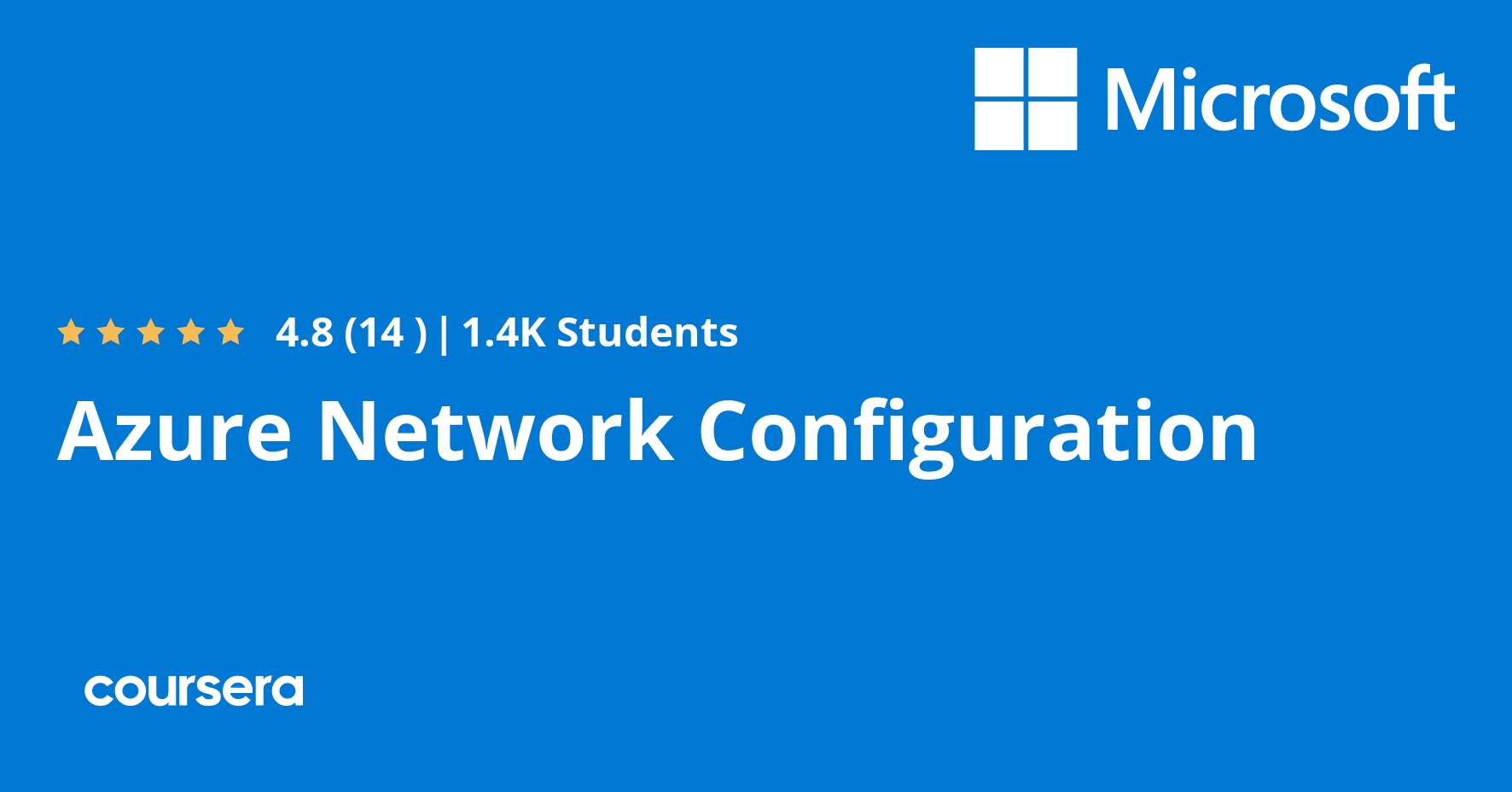 Azure Network Configuration | Coursera