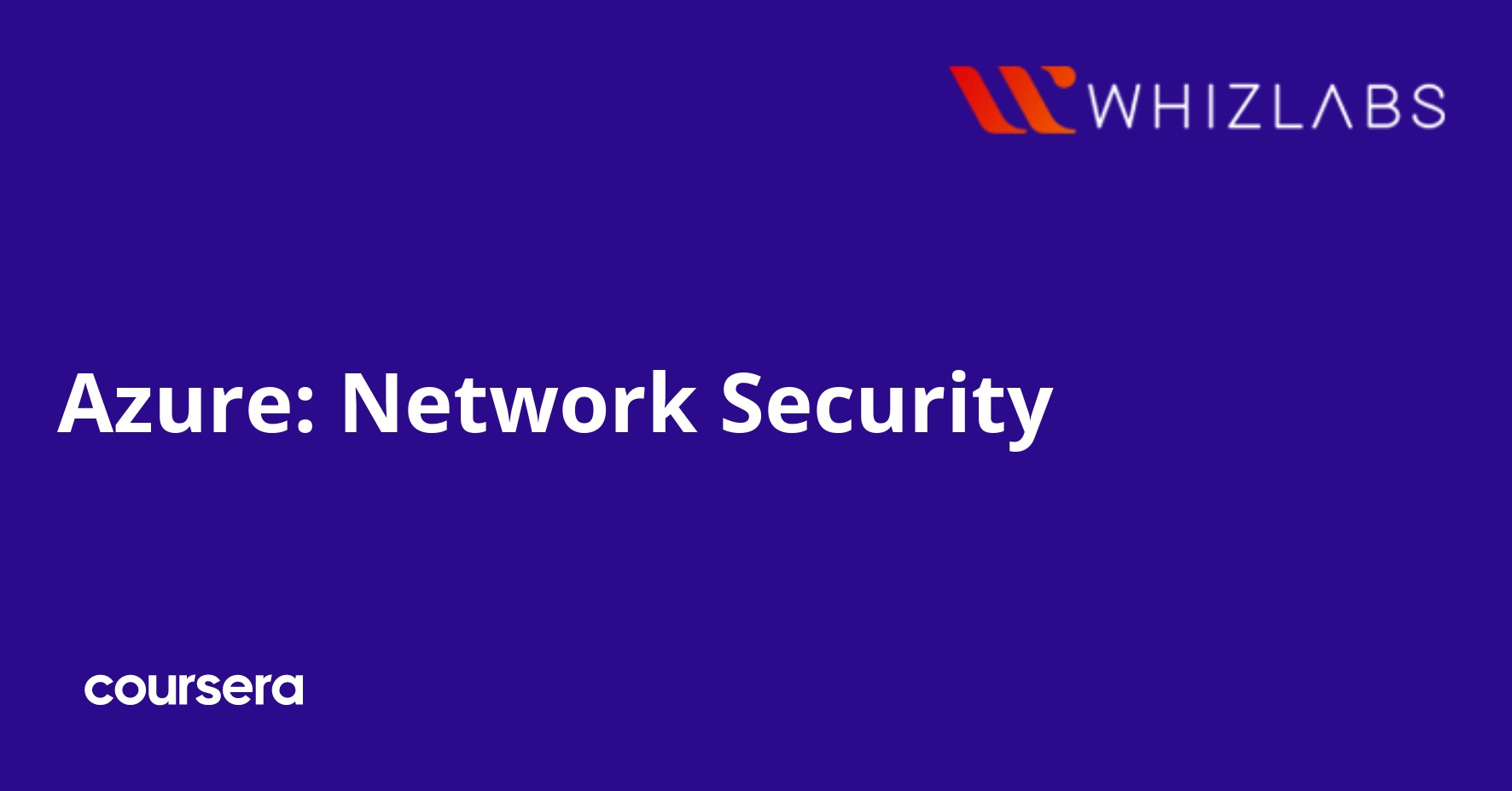 Azure: Network Security | Coursera
