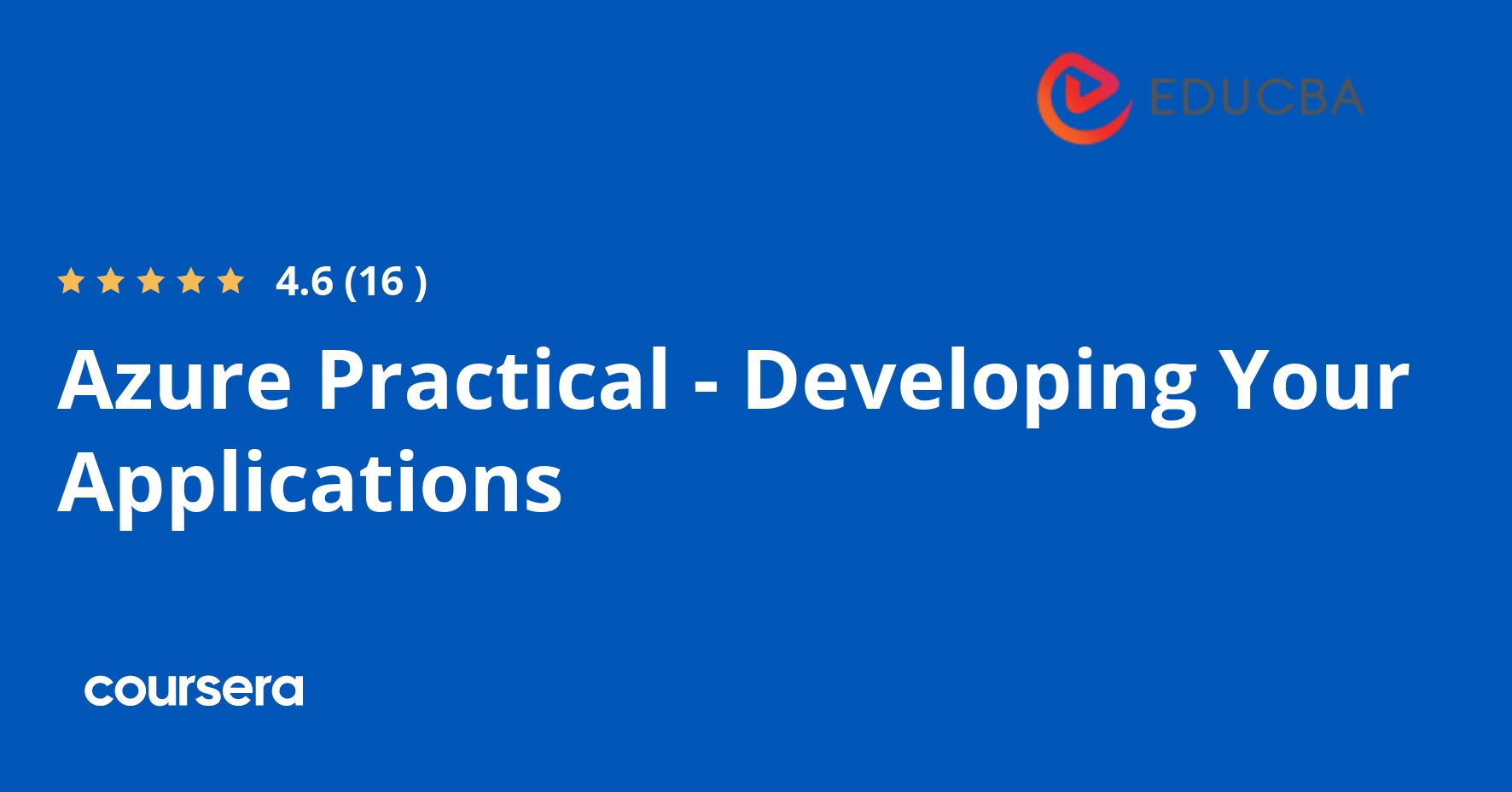 Azure Practical - Developing Your Applications | Coursera