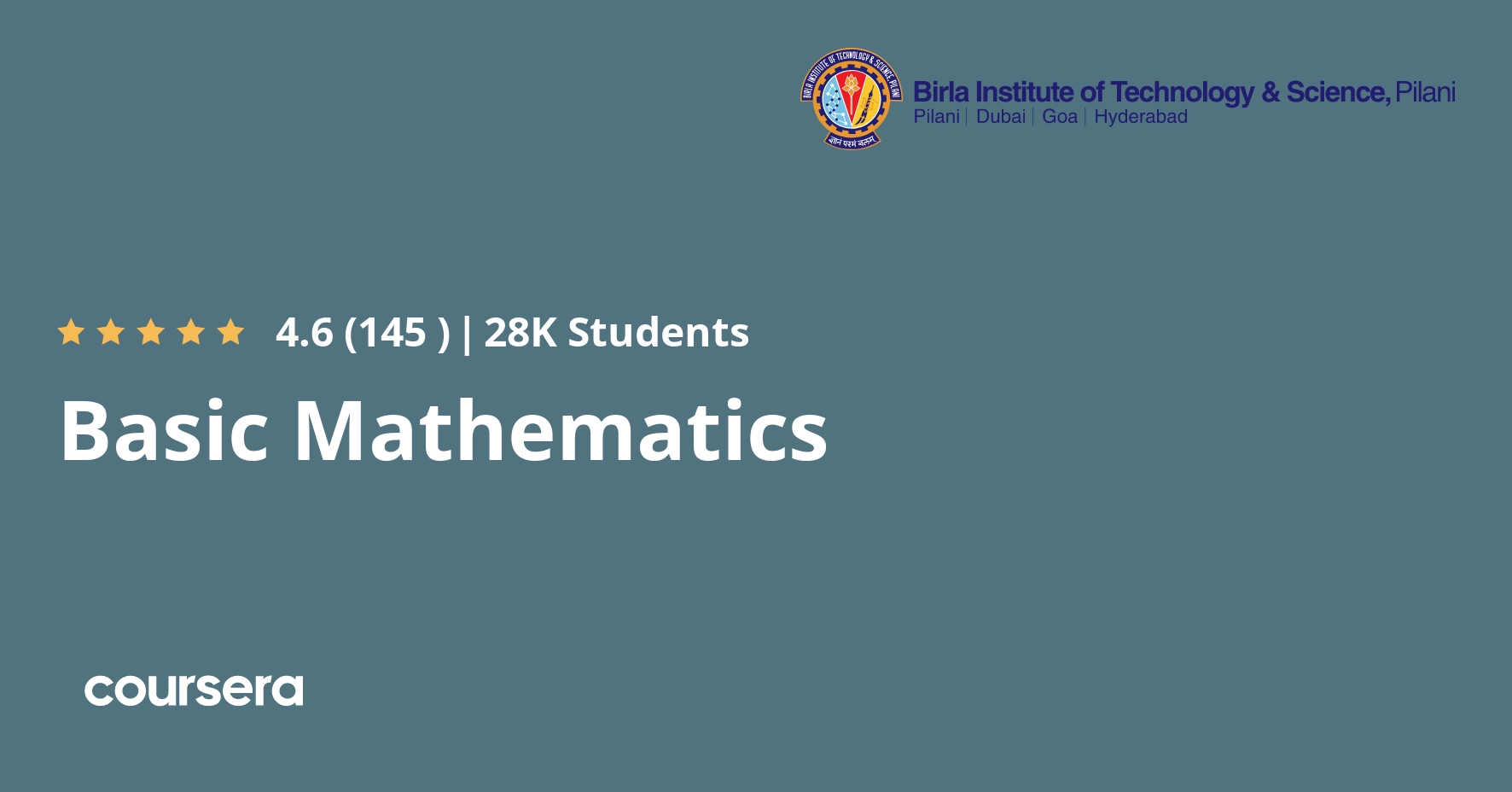 Basic Mathematics | Coursera