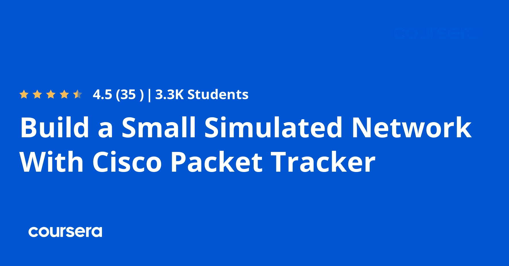 Build a Small Simulated Network With Cisco Packet Tracker