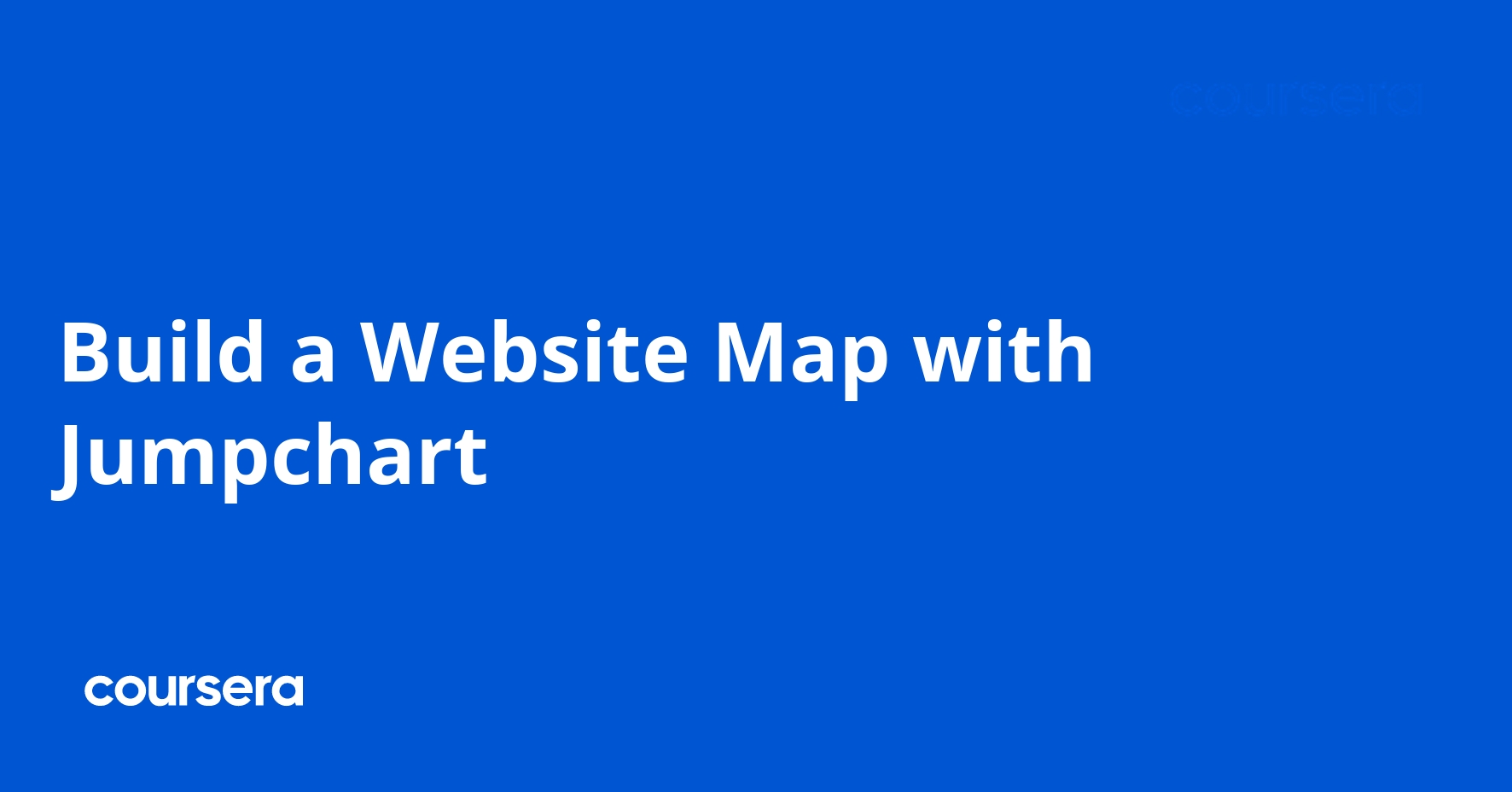 Build a Website Map with Jumpchart