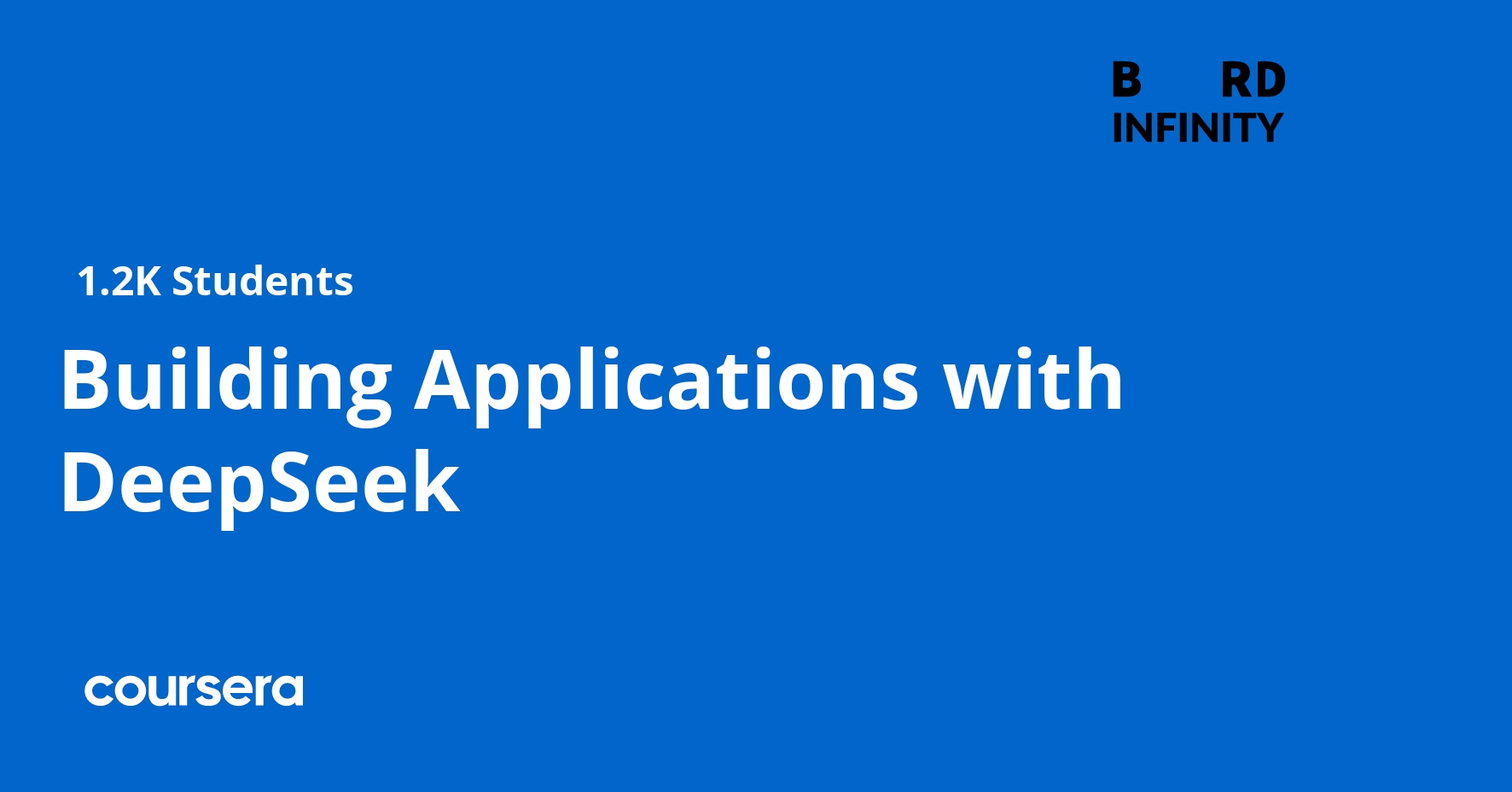 Building Applications with DeepSeek | Coursera