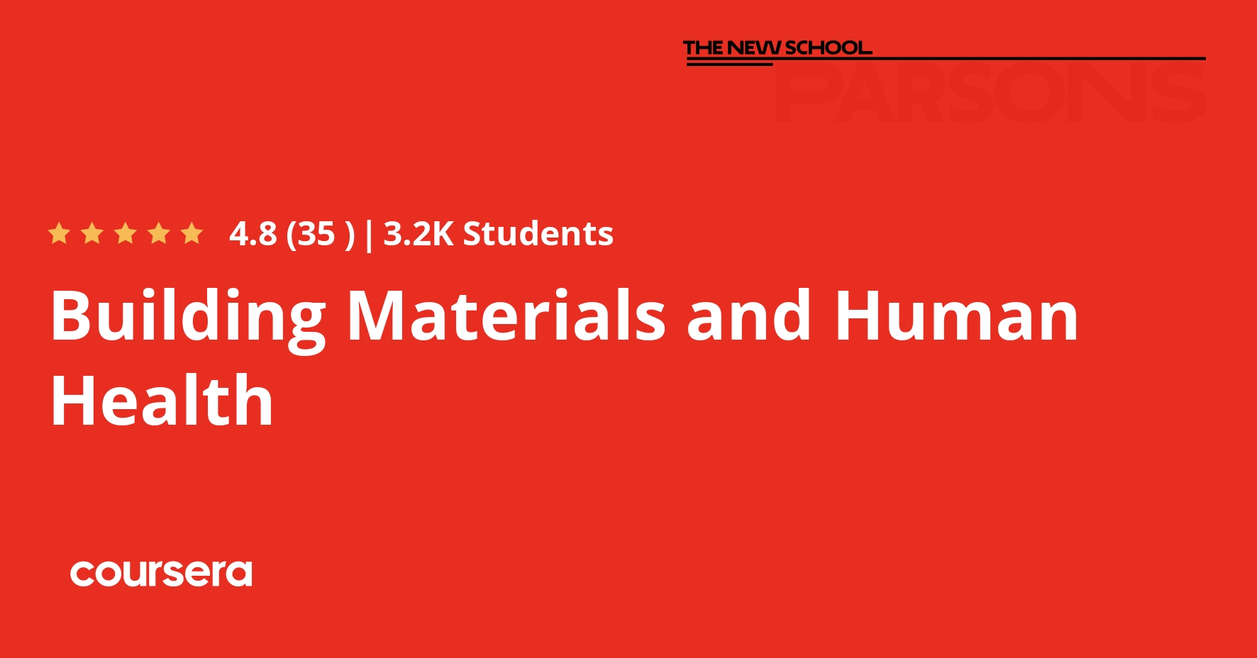 Building Materials and Human Health | Coursera