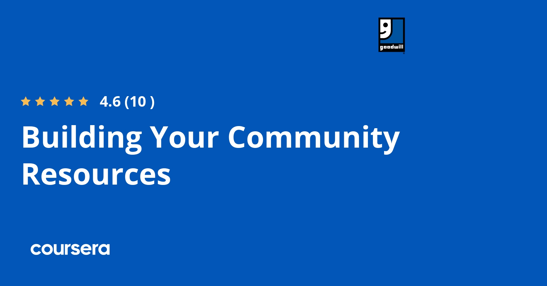 Building Your Community Resources | Coursera Building Your Community Resources | Coursera