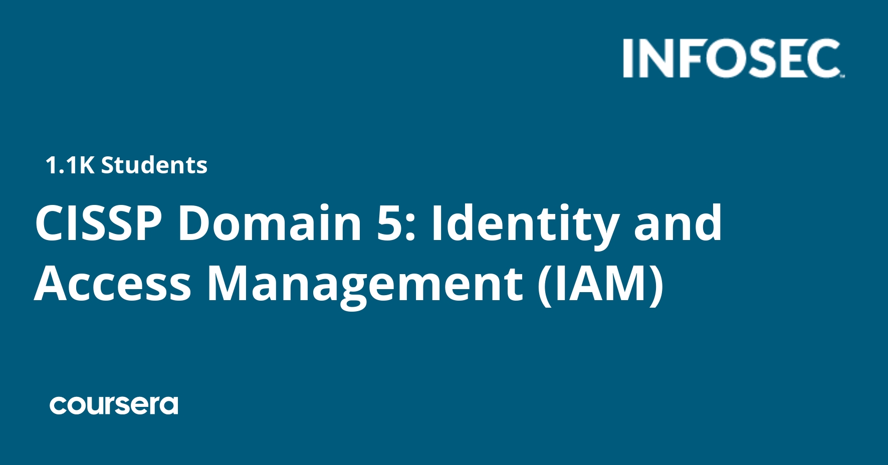 CISSP Domain 5: Identity and Access Management (IAM) | Coursera