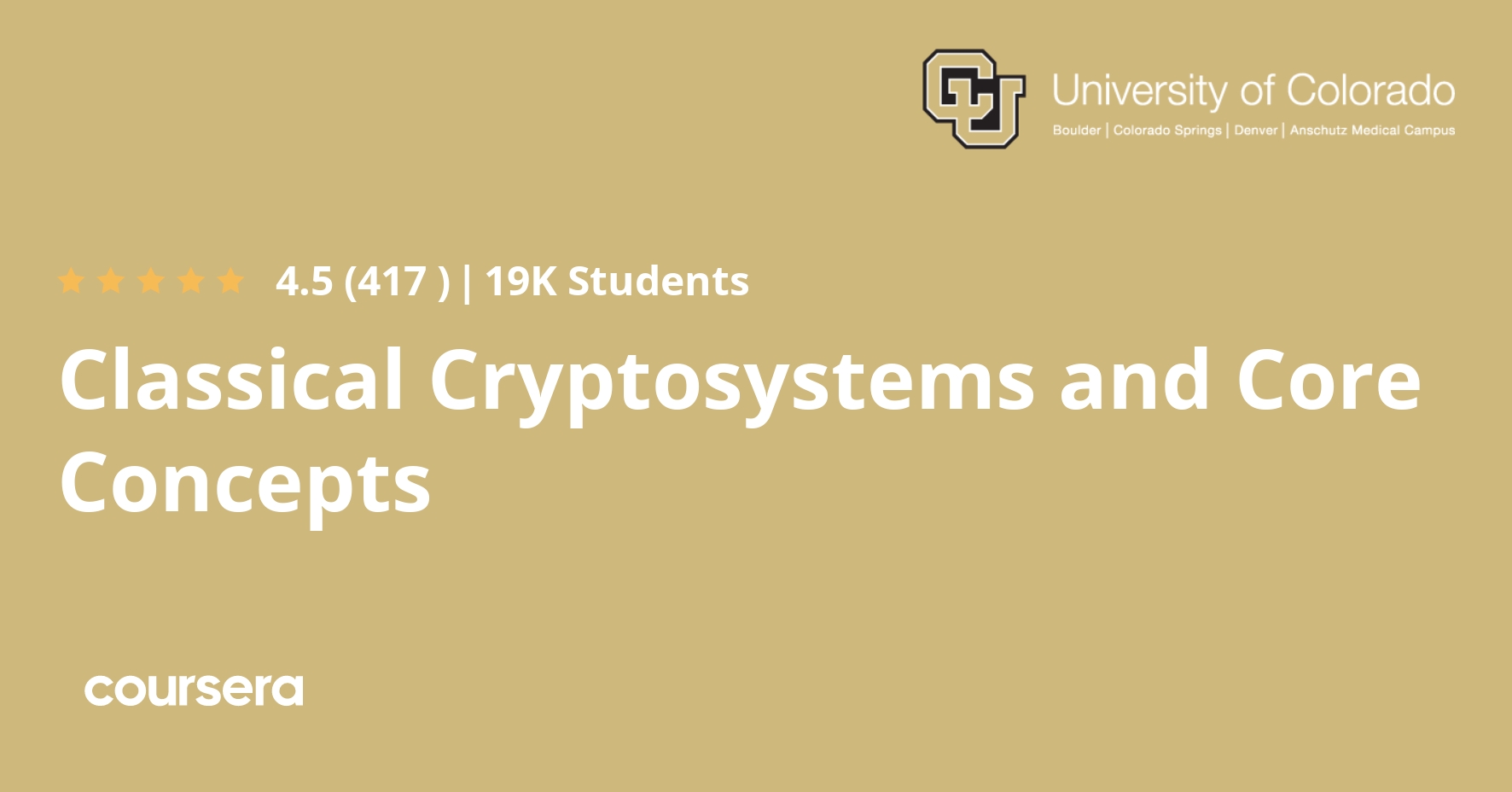 Classical Cryptosystems and Core Concepts | Coursera