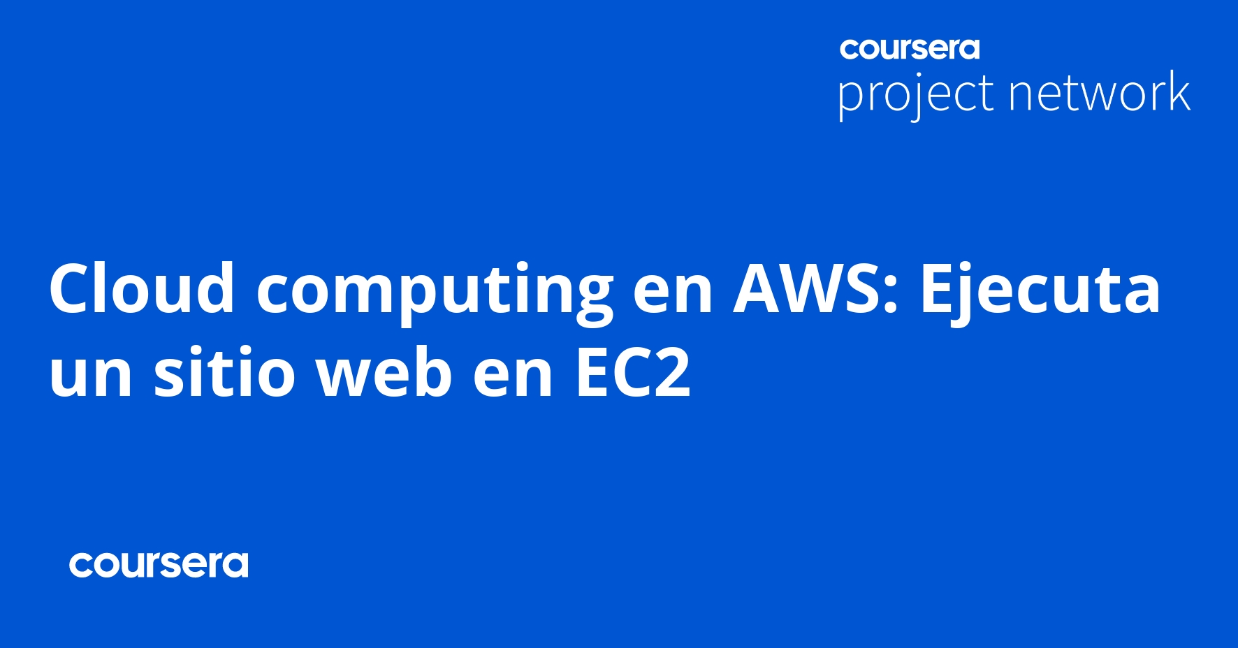 Cloud computing en AWS: Ejecuta un sitio web en EC2