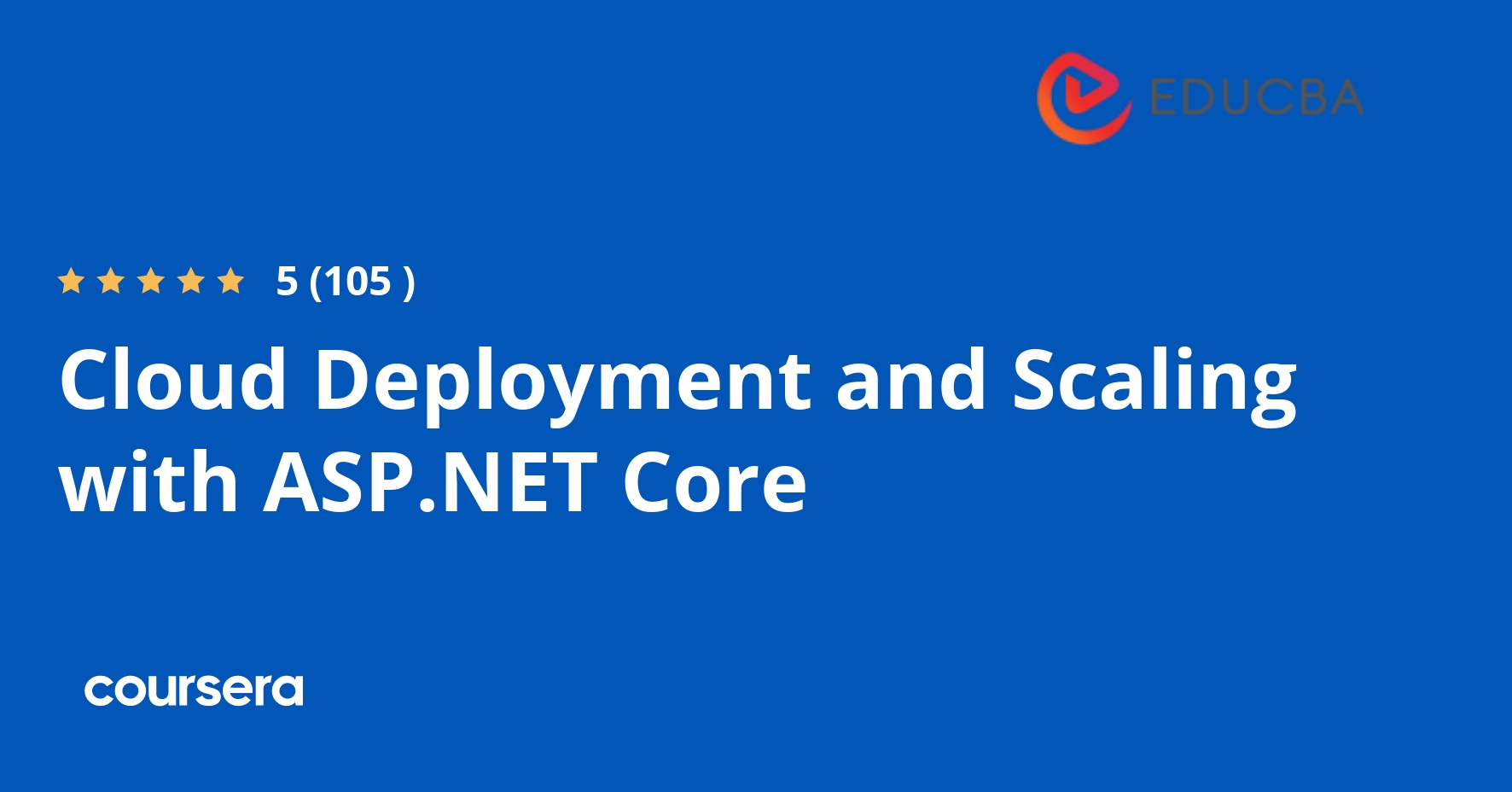 Cloud Deployment and Scaling with ASP.NET Core | Coursera
