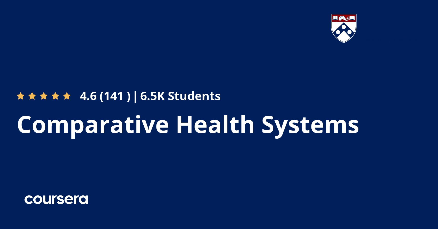 Comparative Health Systems | Coursera