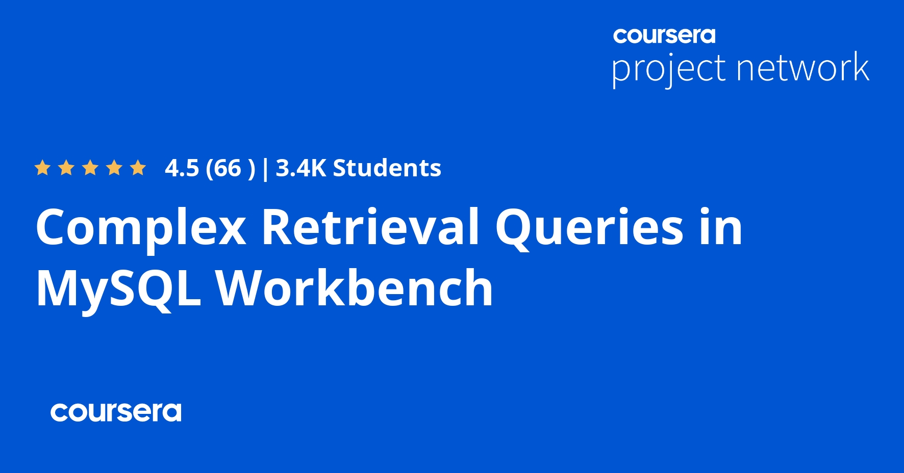 Complex Retrieval Queries in MySQL Workbench