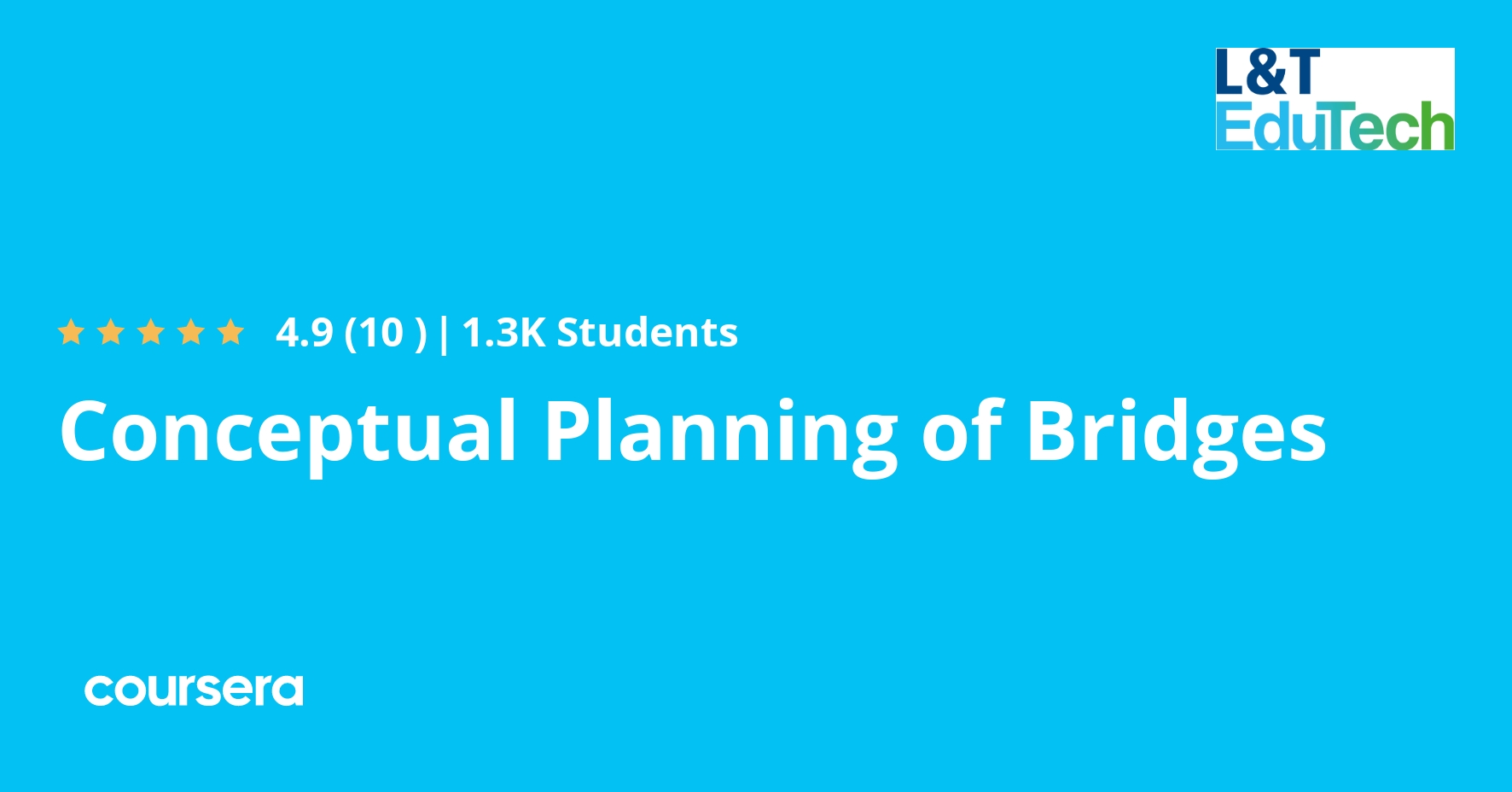 Conceptual Planning of Bridges | Coursera