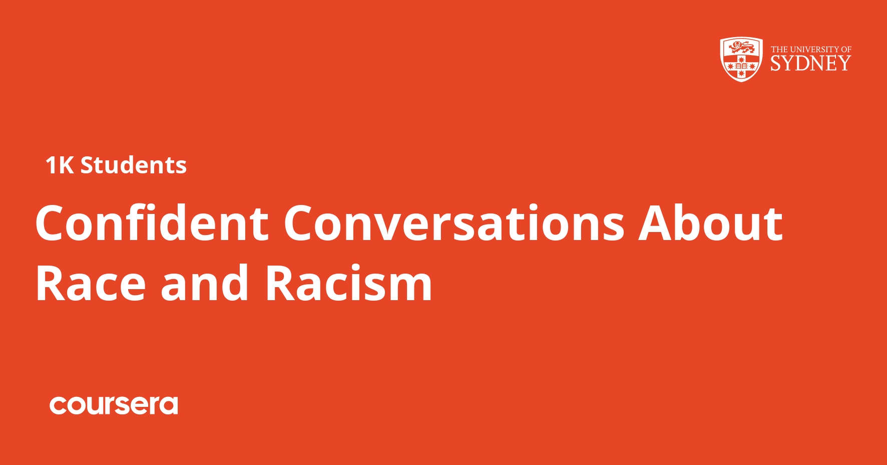 Confident Conversations About Race and Racism | Coursera