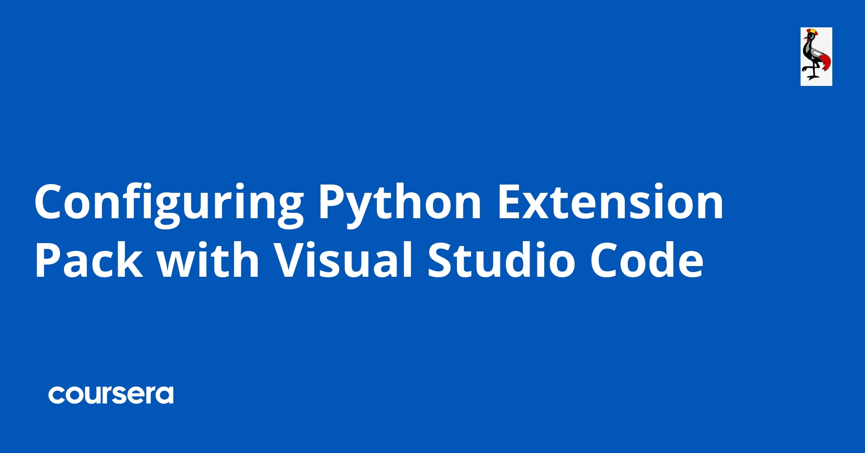 Configuring Python Extension Pack With Visual Studio Code