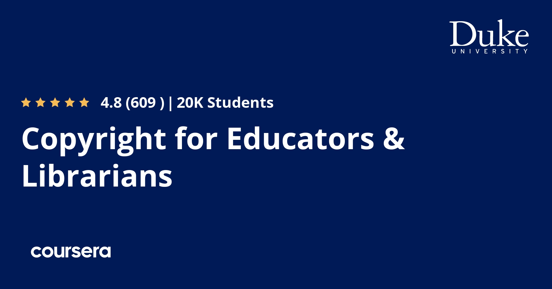 Copyright for Educators & Librarians | Coursera