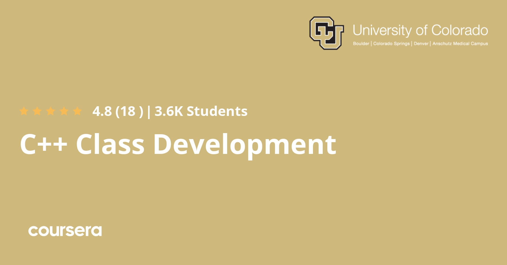 C++ Class Development | Coursera