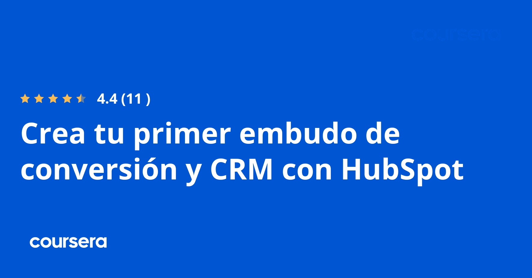 Crea tu primer embudo de conversión y CRM con HubSpot