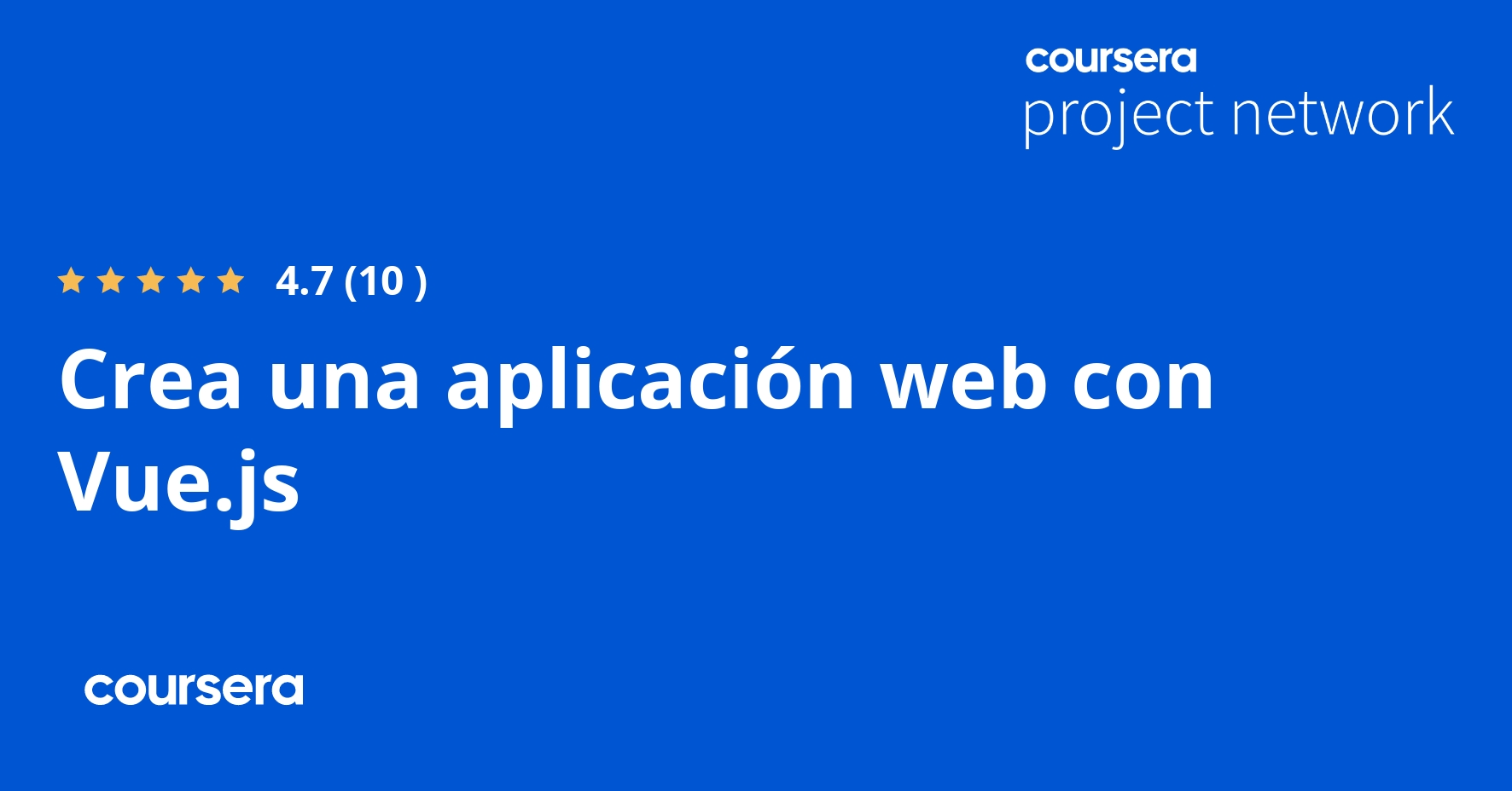 Crea una aplicación web con Vue.js Crea una aplicación web con Vue.js