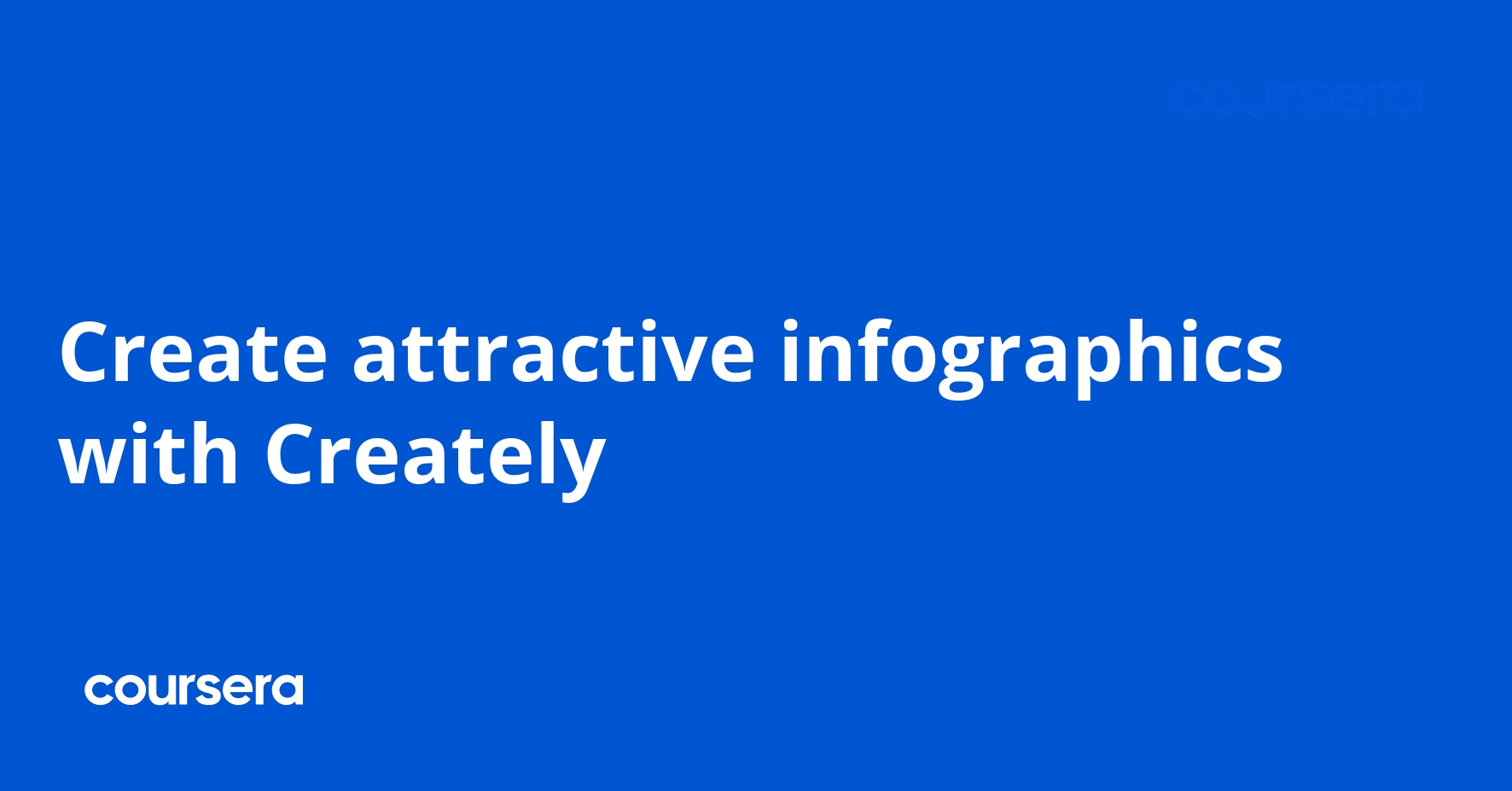 Create attractive infographics with Creately
