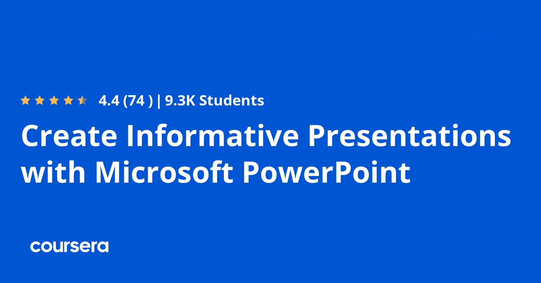 Create Informative Presentations with Microsoft PowerPoint