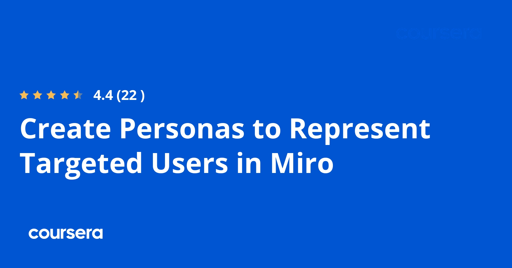 Create Personas to Represent Targeted Users in Miro