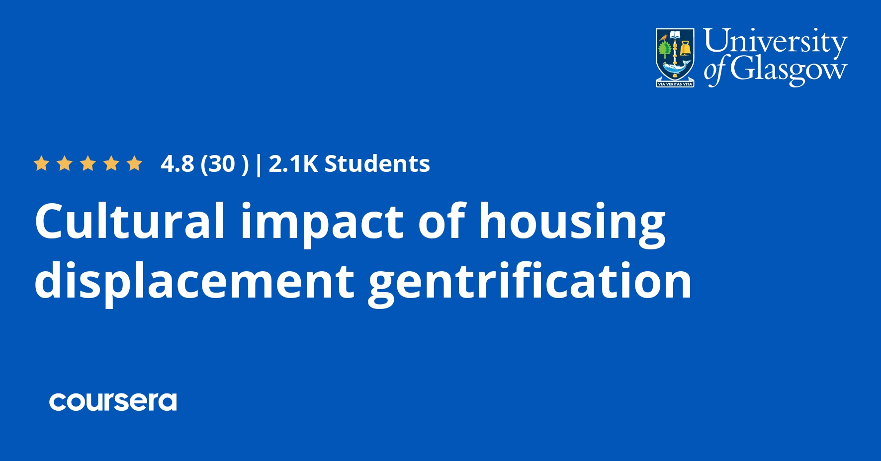Cultural impact of housing displacement gentrification | Coursera
