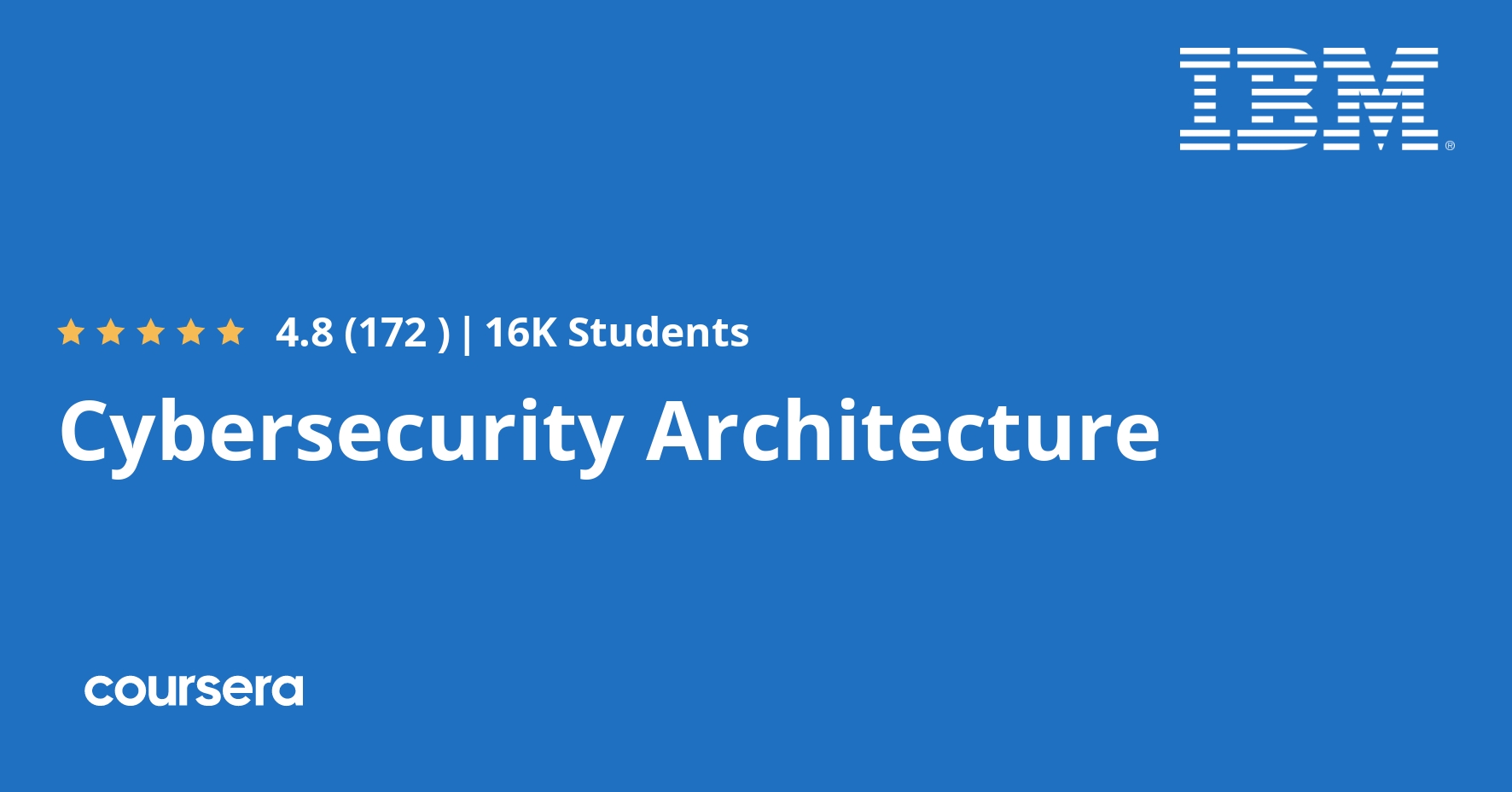 Cybersecurity Architecture | Coursera