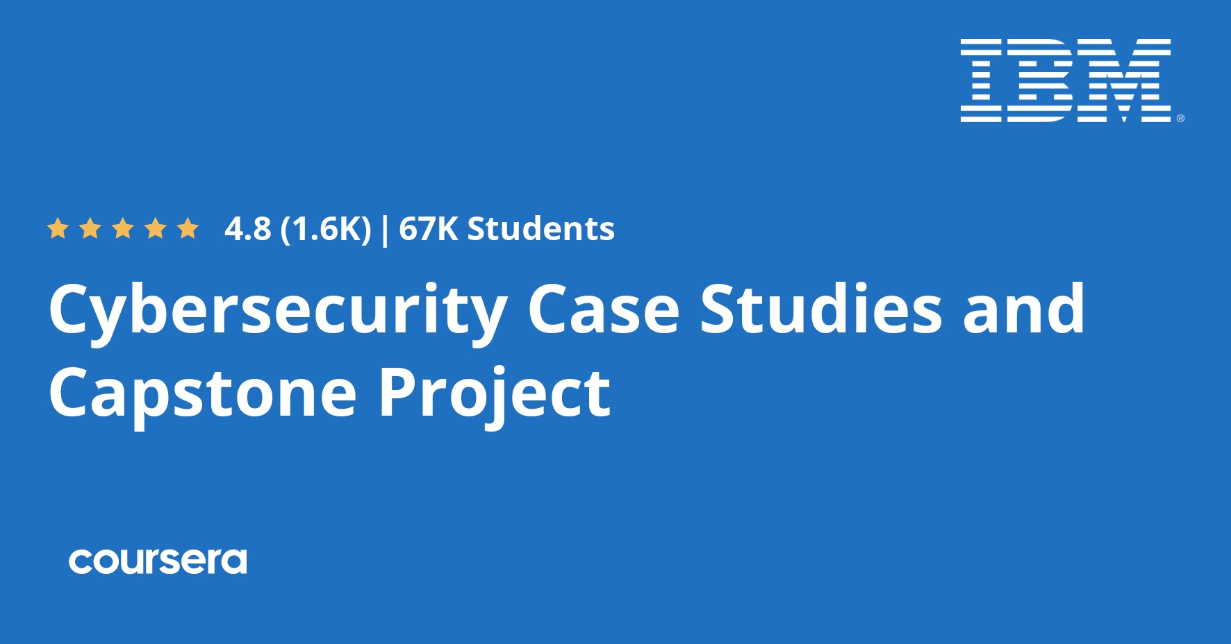 Cybersecurity Case Studies and Capstone Project | Coursera
