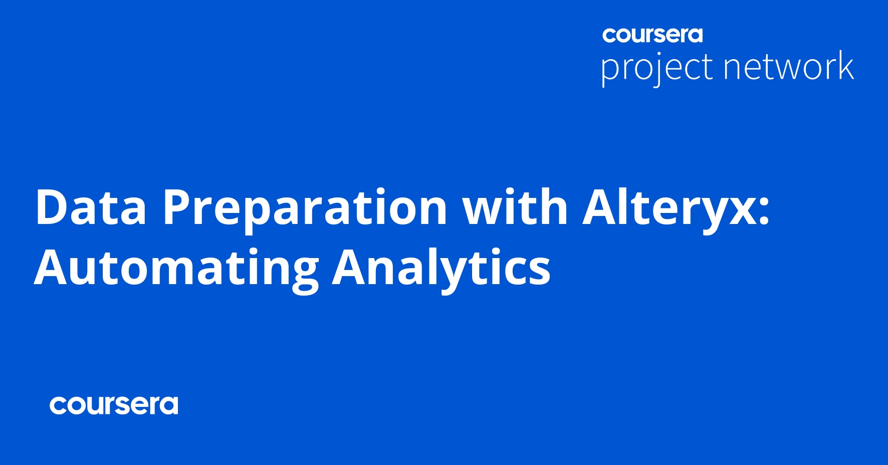 Data Preparation with Alteryx: Automating Analytics Data Preparation with Alteryx: Automating Analytics