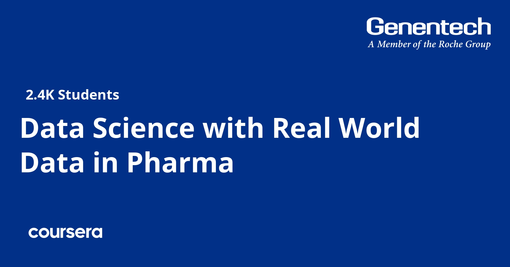 Data Science with Real World Data in Pharma | Coursera