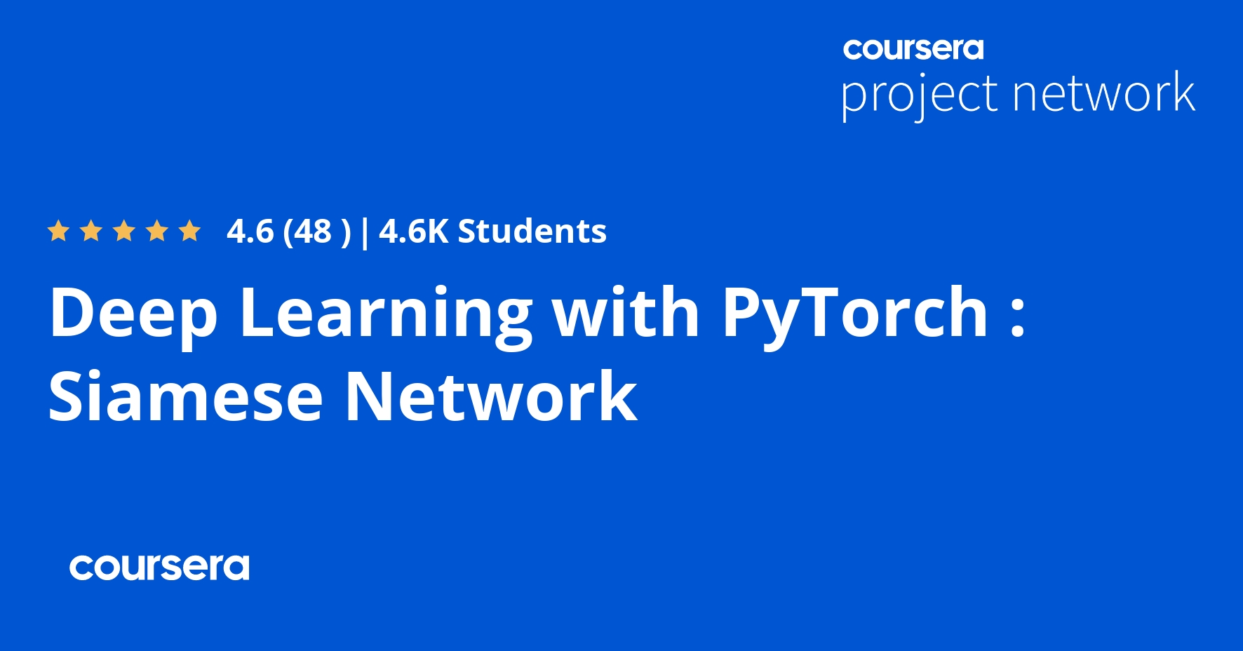 Deep Learning with PyTorch : Siamese Network