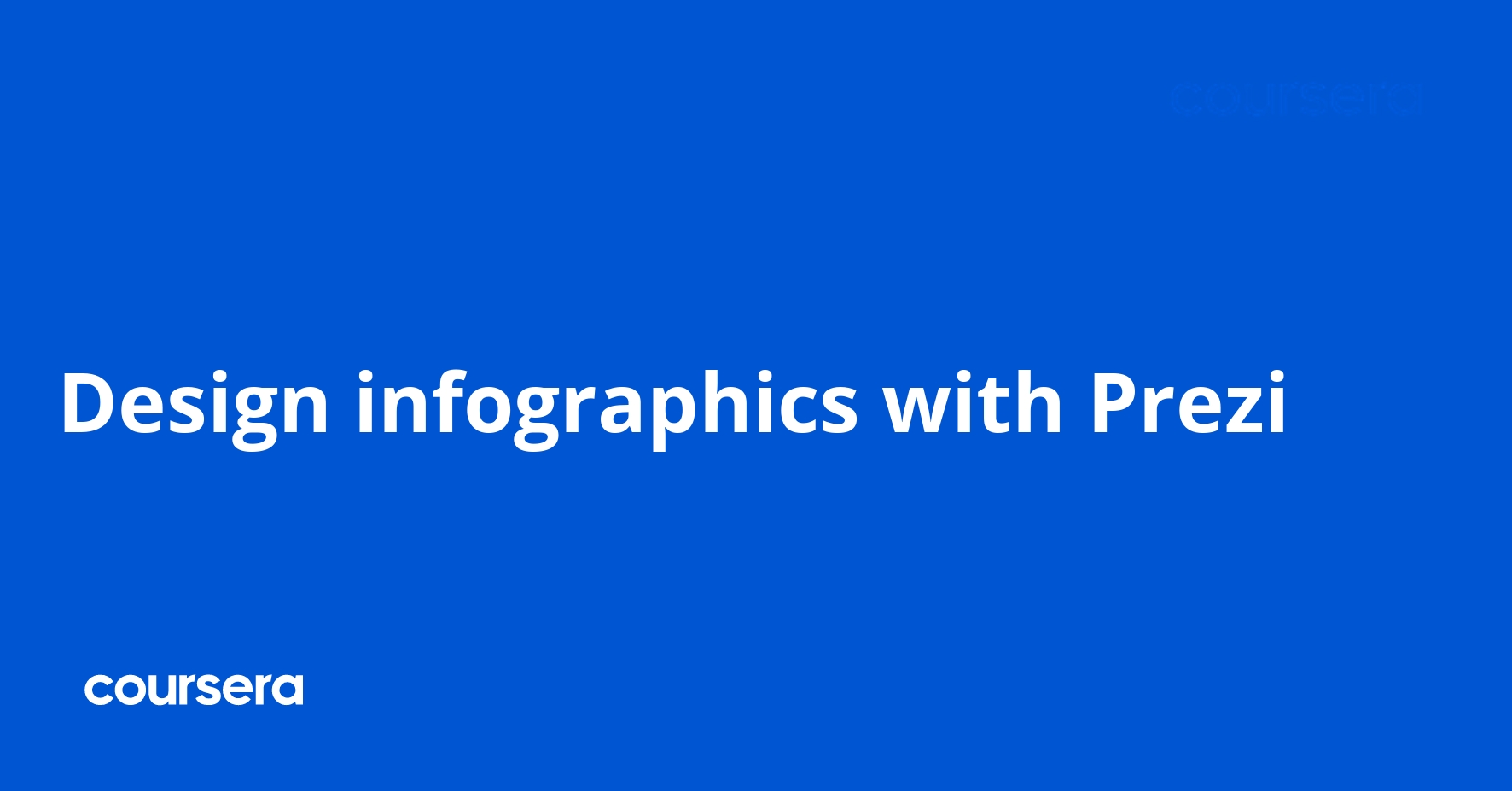 Design infographics with Prezi