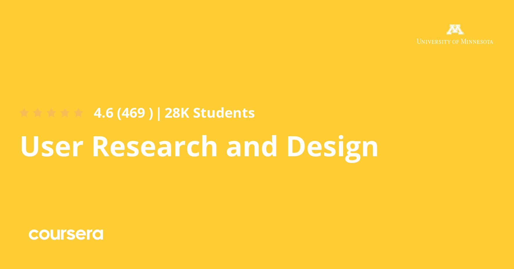 User Research and Design | Coursera
