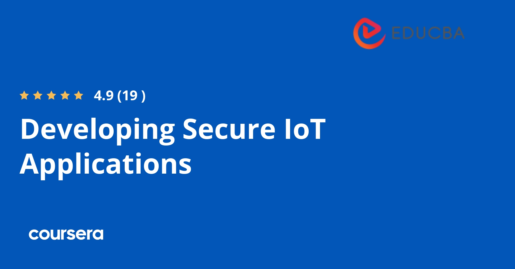 Developing Secure IoT Applications | Coursera Developing Secure IoT Applications | Coursera