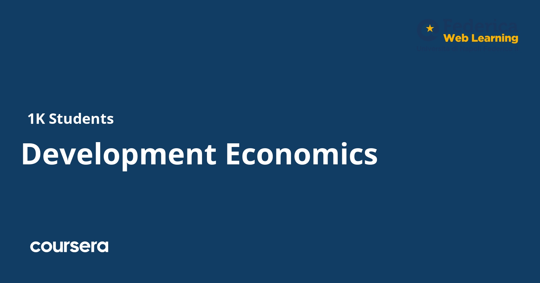 Development Economics | Coursera