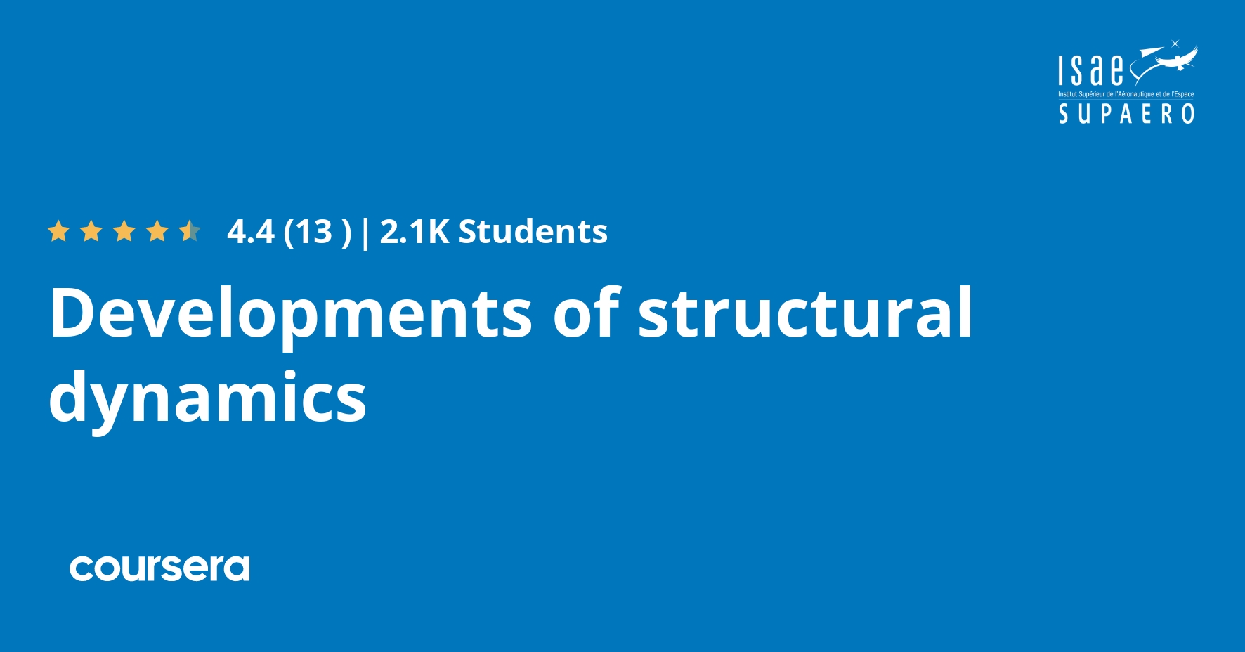 Developments of structural dynamics | Coursera