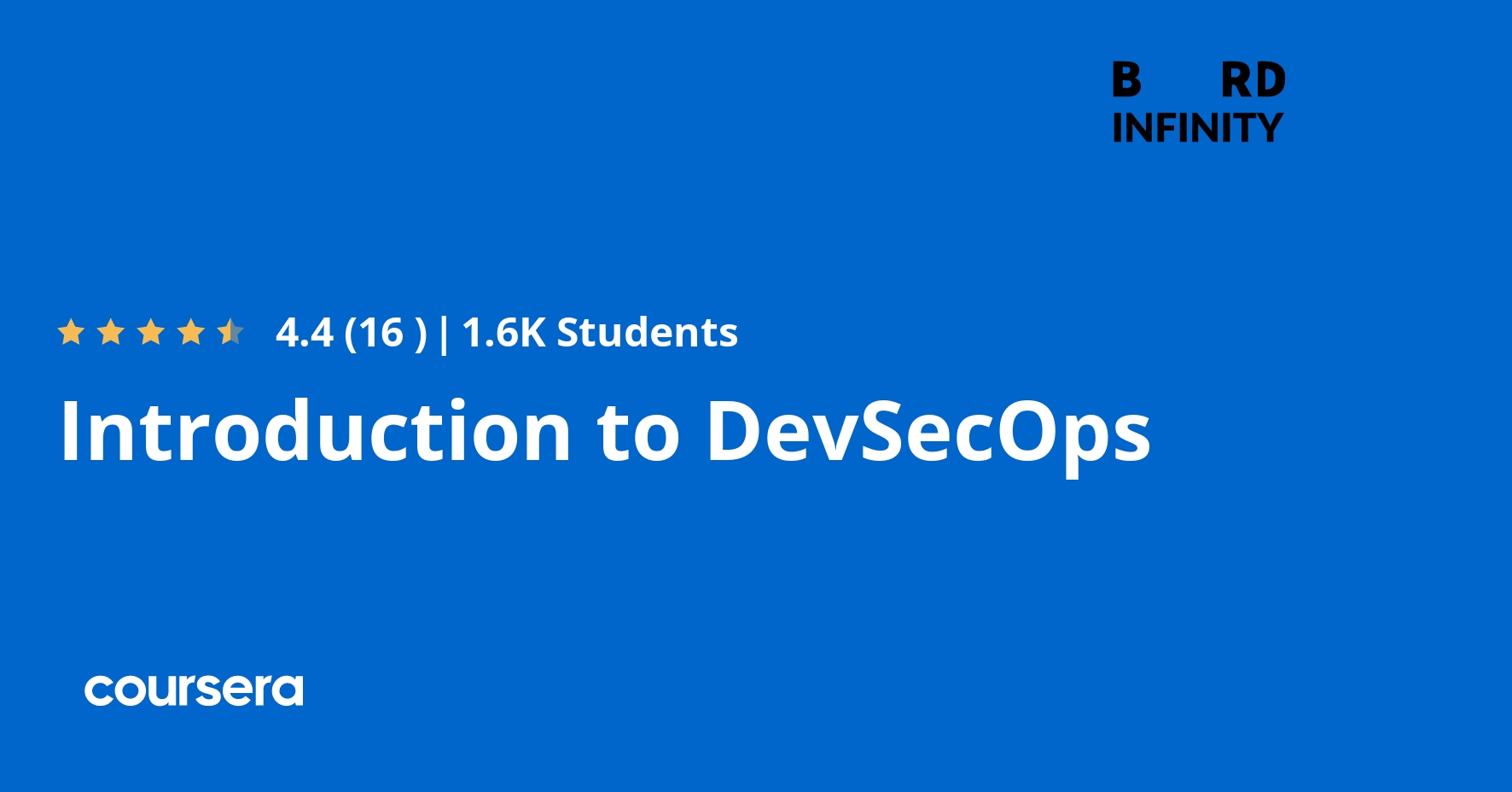 Introduction To Devsecops Coursera