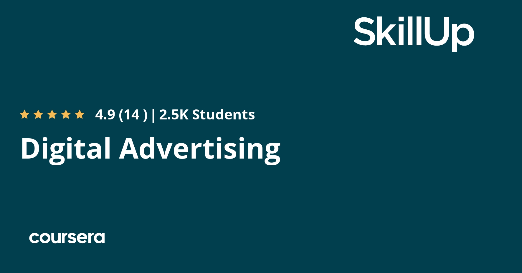 Digital Advertising | Coursera
