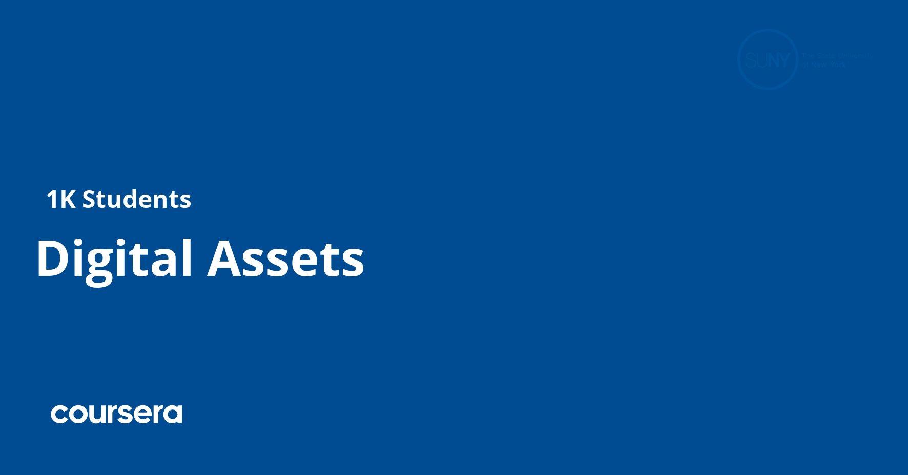 Digital Assets | Coursera