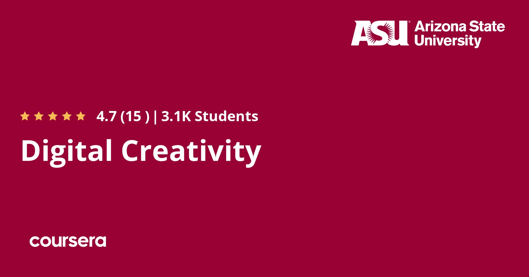 Digital Creativity | Coursera